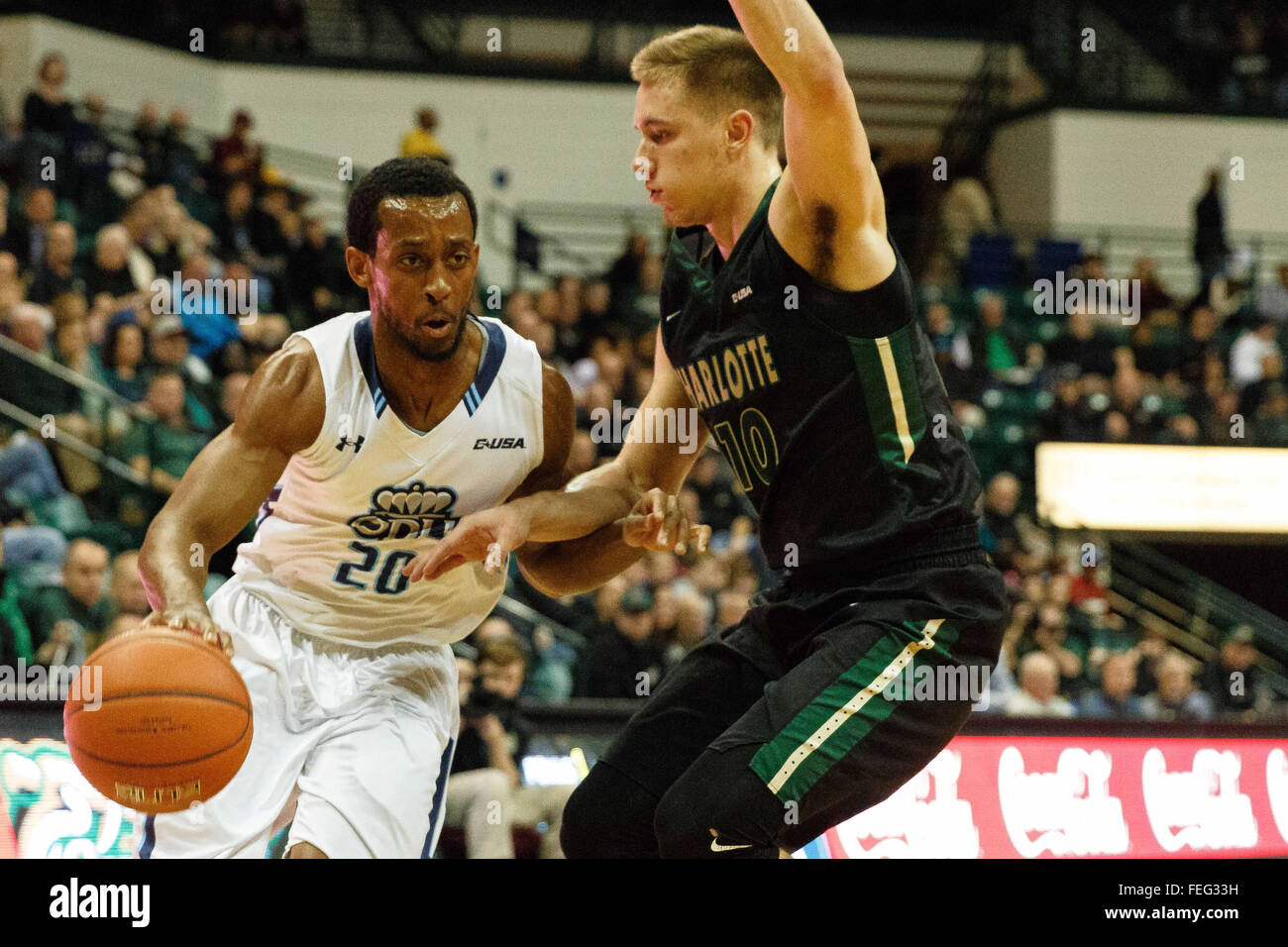 Charlotte, NC, USA. 6th Feb, 2016. Trey Freeman (20) of the Old ...