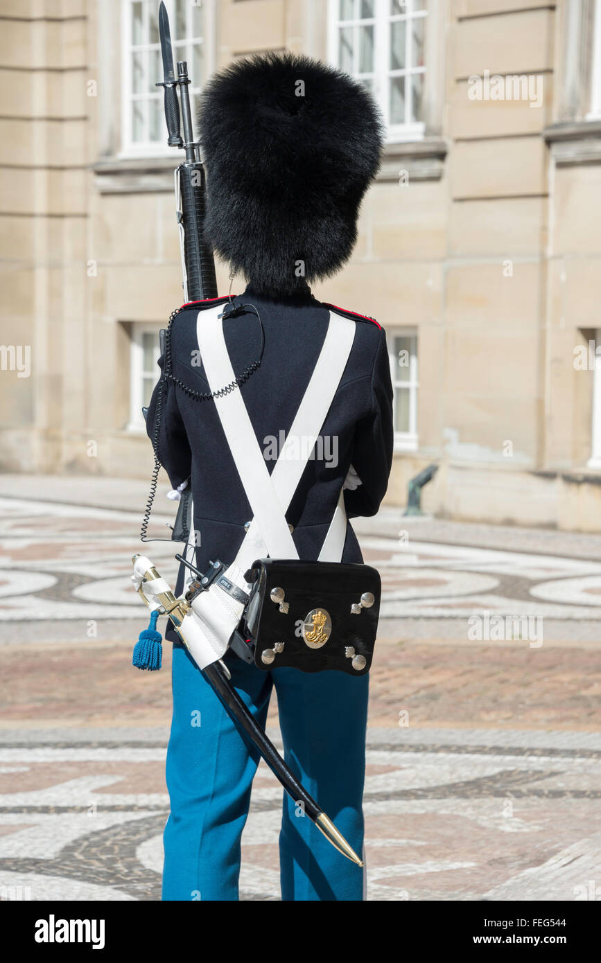 Danish Royal Life Guard, Amalienborg Royal Palace, Royal Palace Square ...