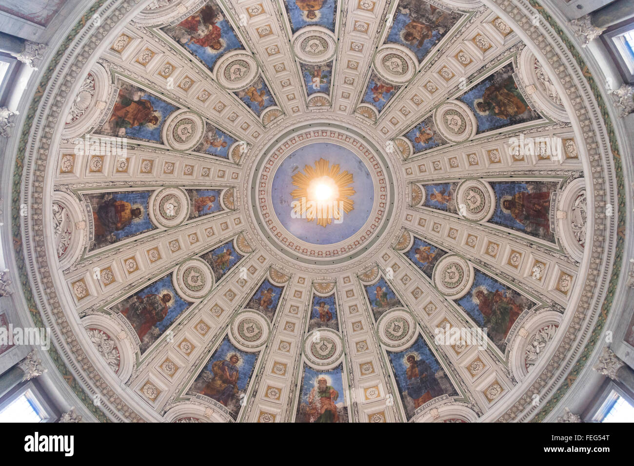 Interior church dome hi-res stock photography and images - Alamy