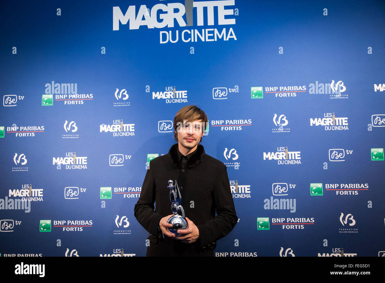 Brussels, Belgium. 06th Feb, 2016. Benjamin Ramon, winner of the Best ...