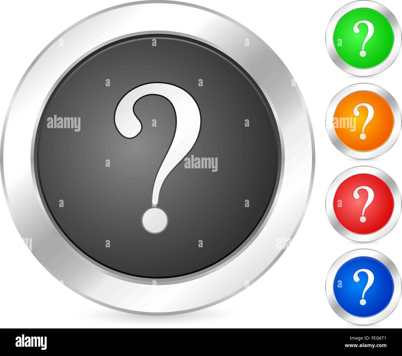 Interrogative vector vectors hi-res stock photography and images - Alamy