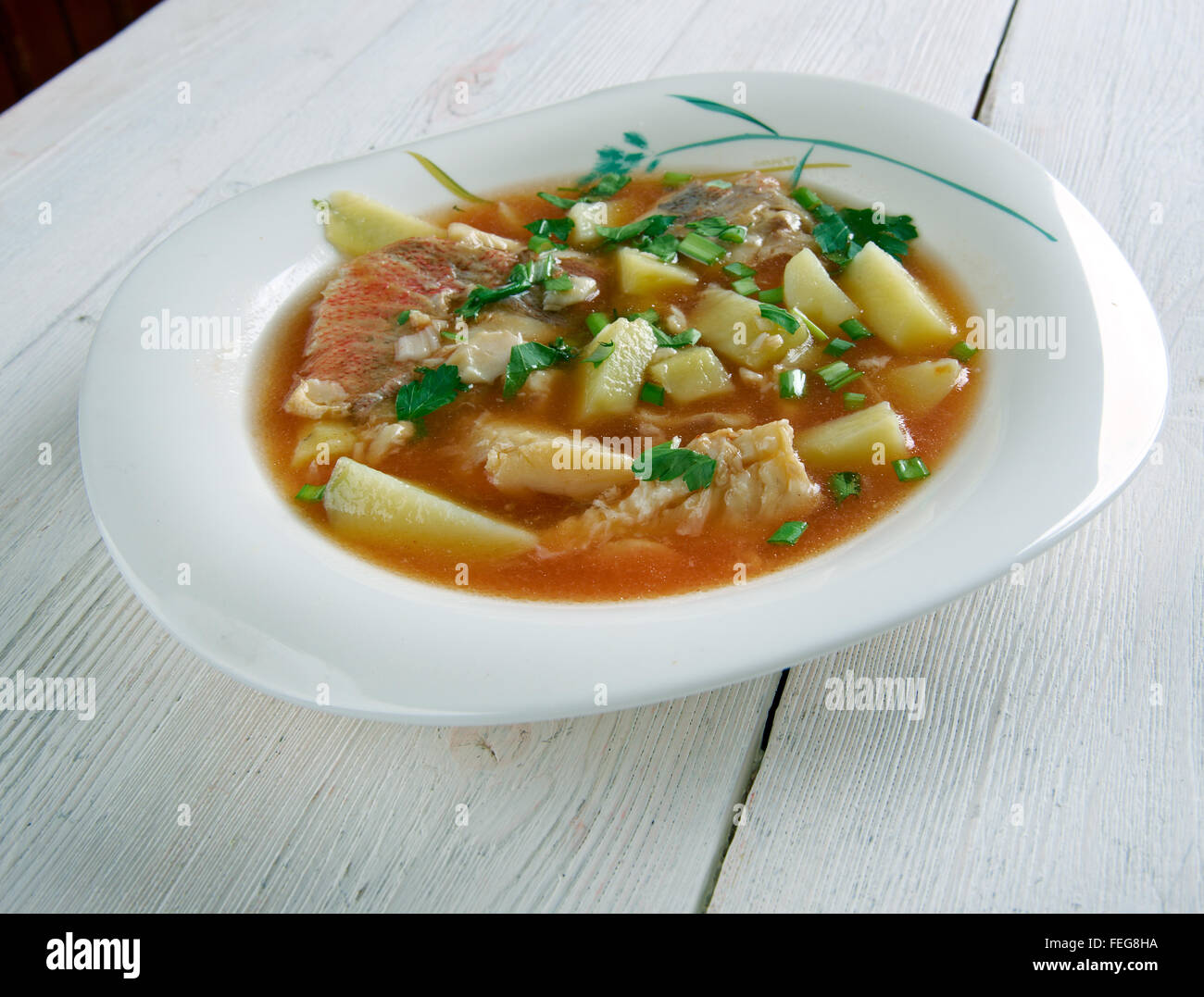 Aljotta - Maltese traditional fish soup Stock Photo - Alamy
