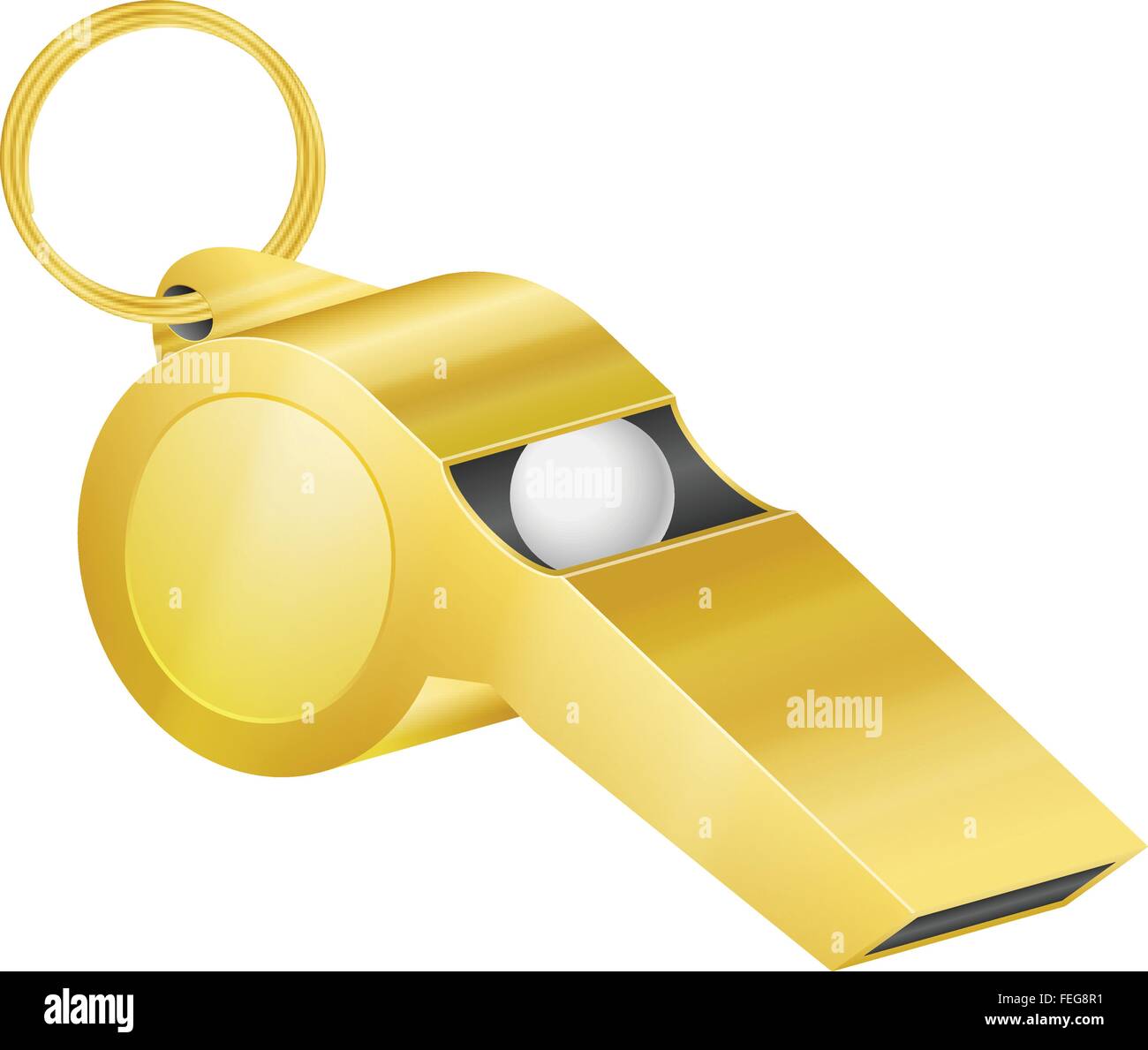 Whistle vectors hi-res stock photography and images - Alamy