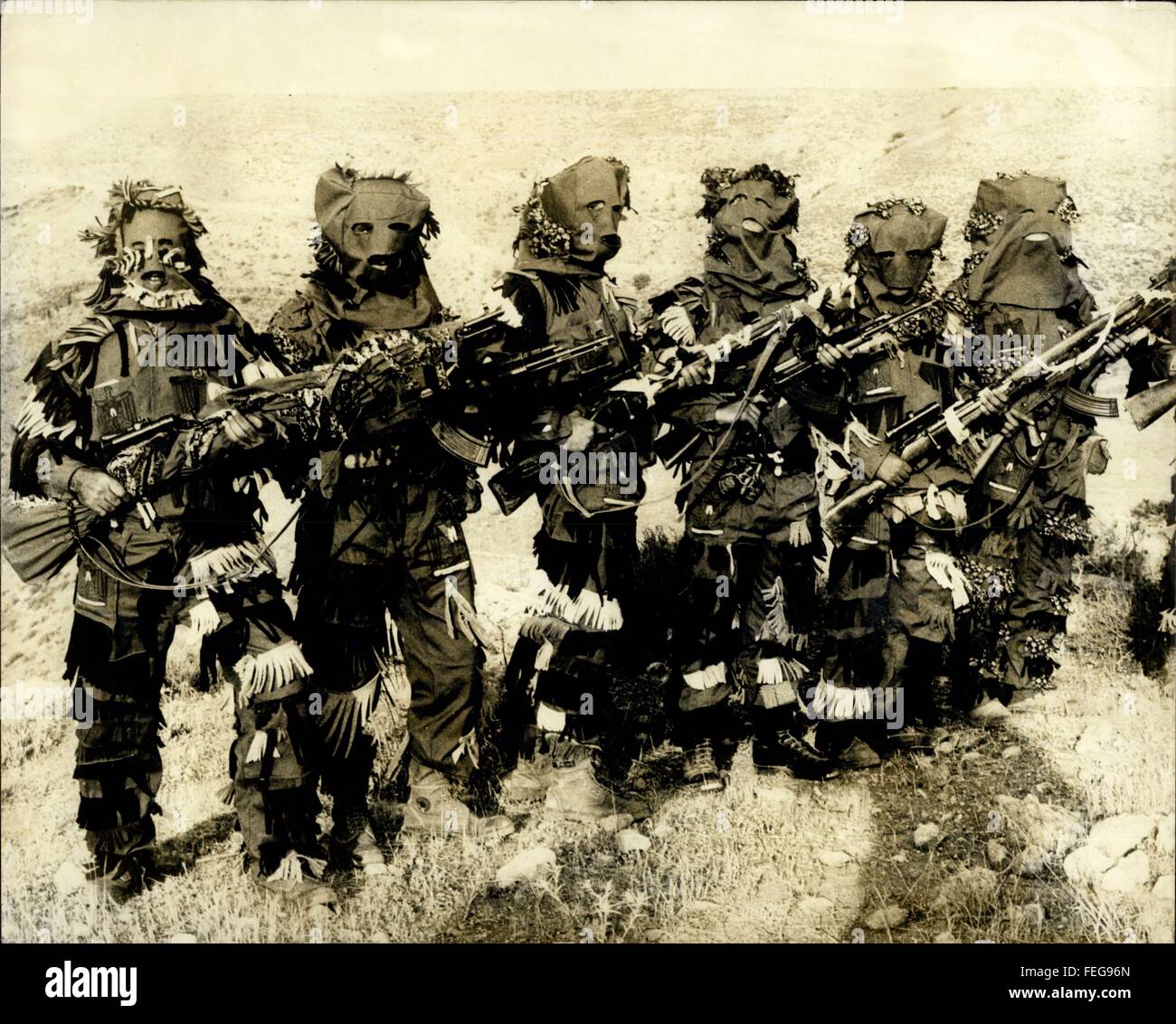 1962 - The famous Action Organization guerrilla snipers in action in ...