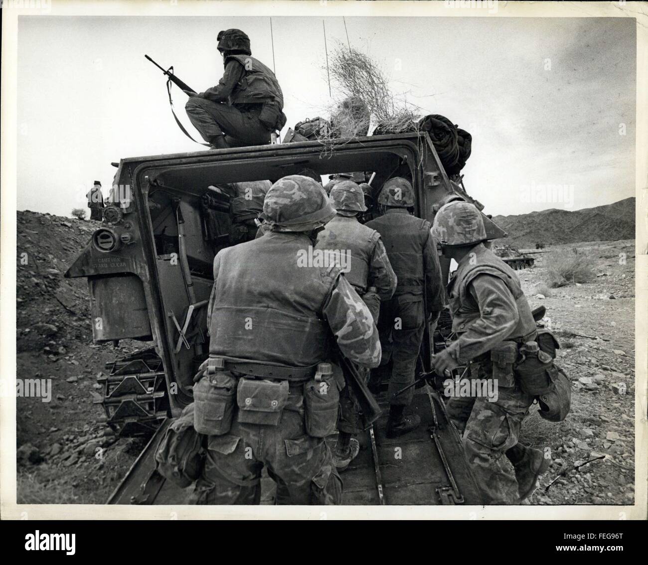 1973 - Amphibious Assault Vehicle Israeli War © Keystone Pictures USA ...