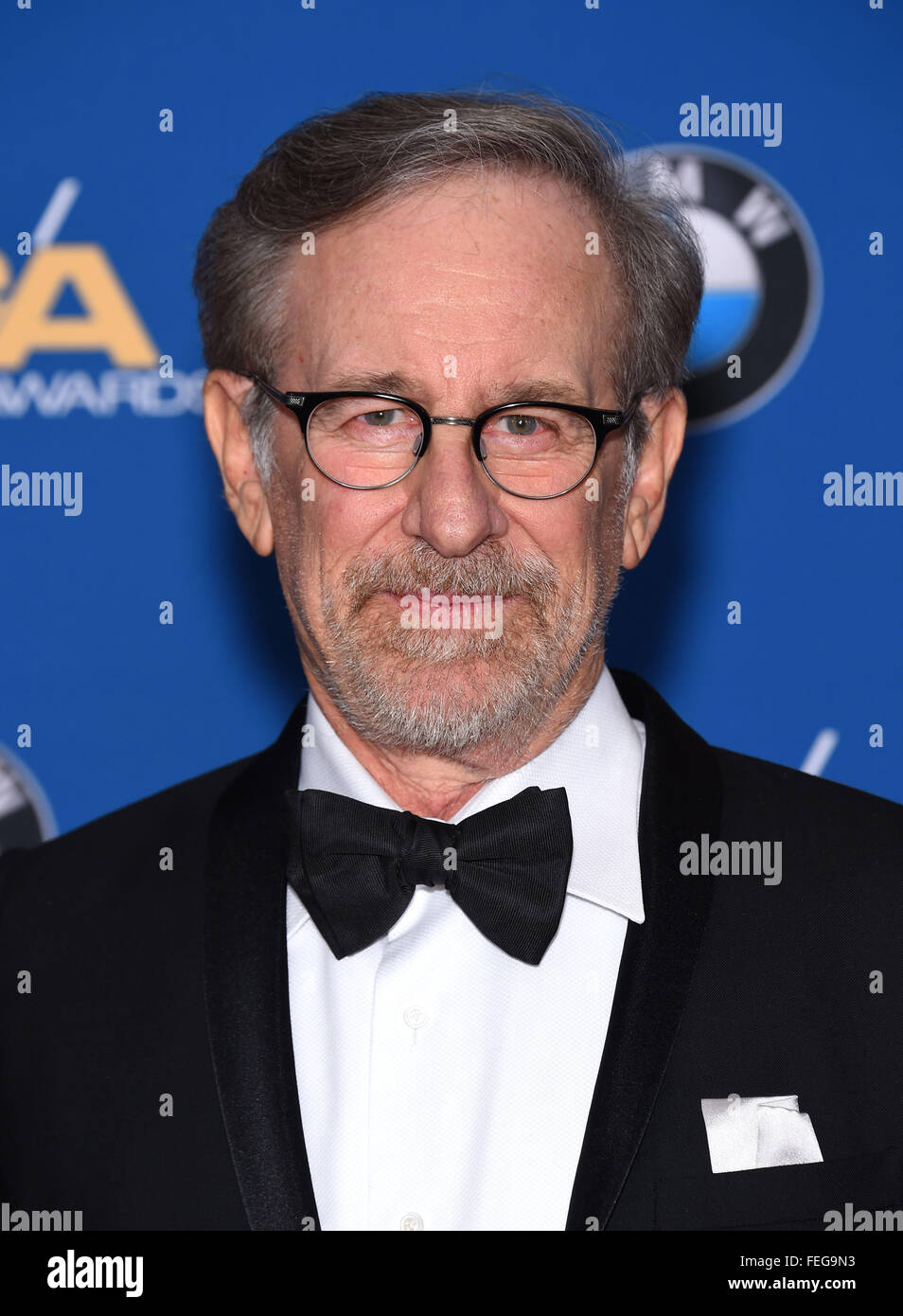 Century City, California, USA. 6th Feb, 2016. Steven Spielberg arrives ...