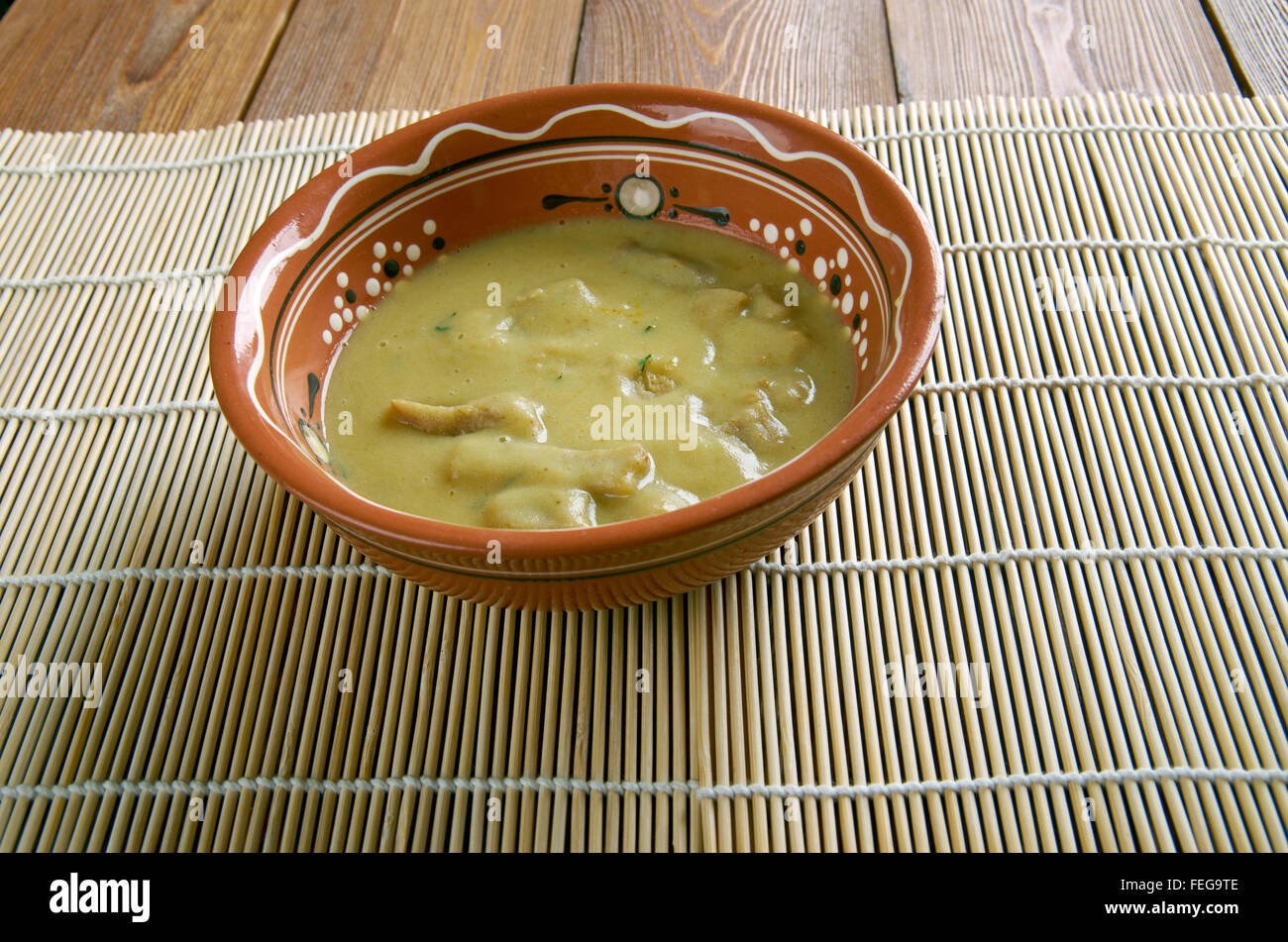 Gachas ancestral basic dish from central and southern Spain Stock Photo ...