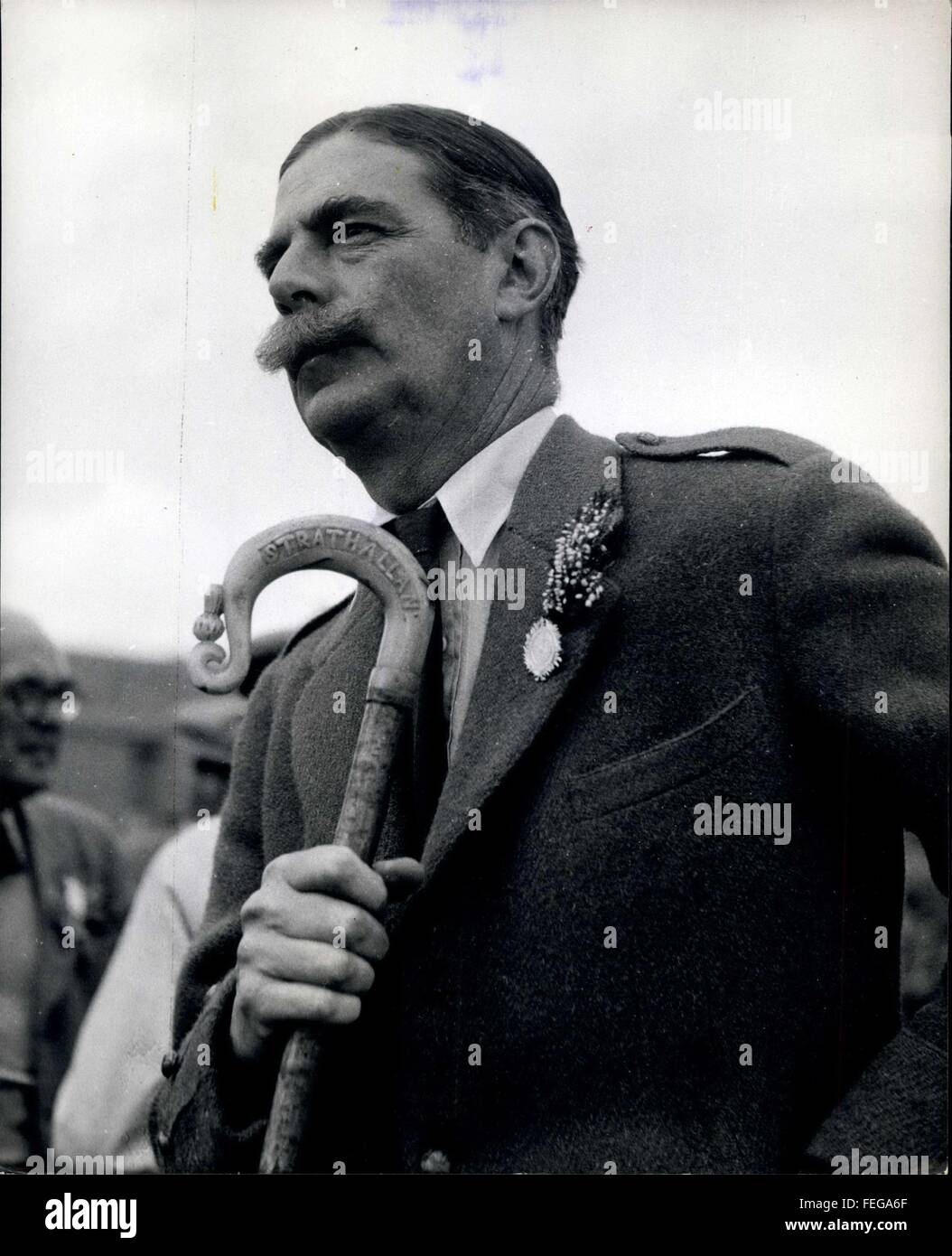 1953 - Crieff Highland Gathering At Market Place, Crieff: Sir James ...