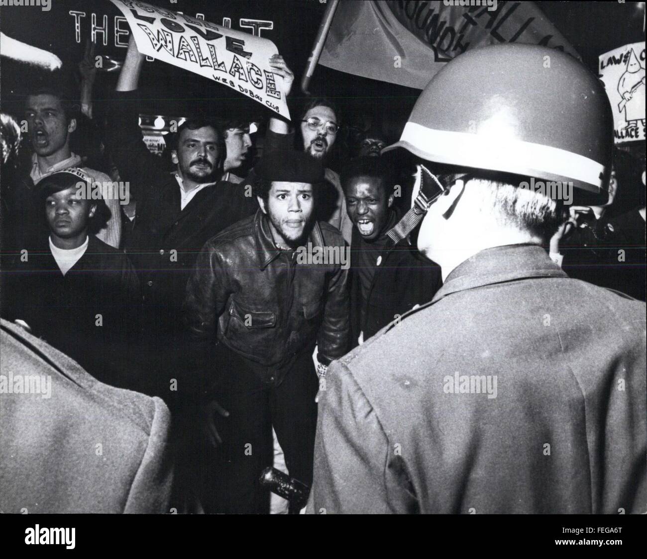 1979 - New York Demonstration against Wallace Campaign rally at the ...