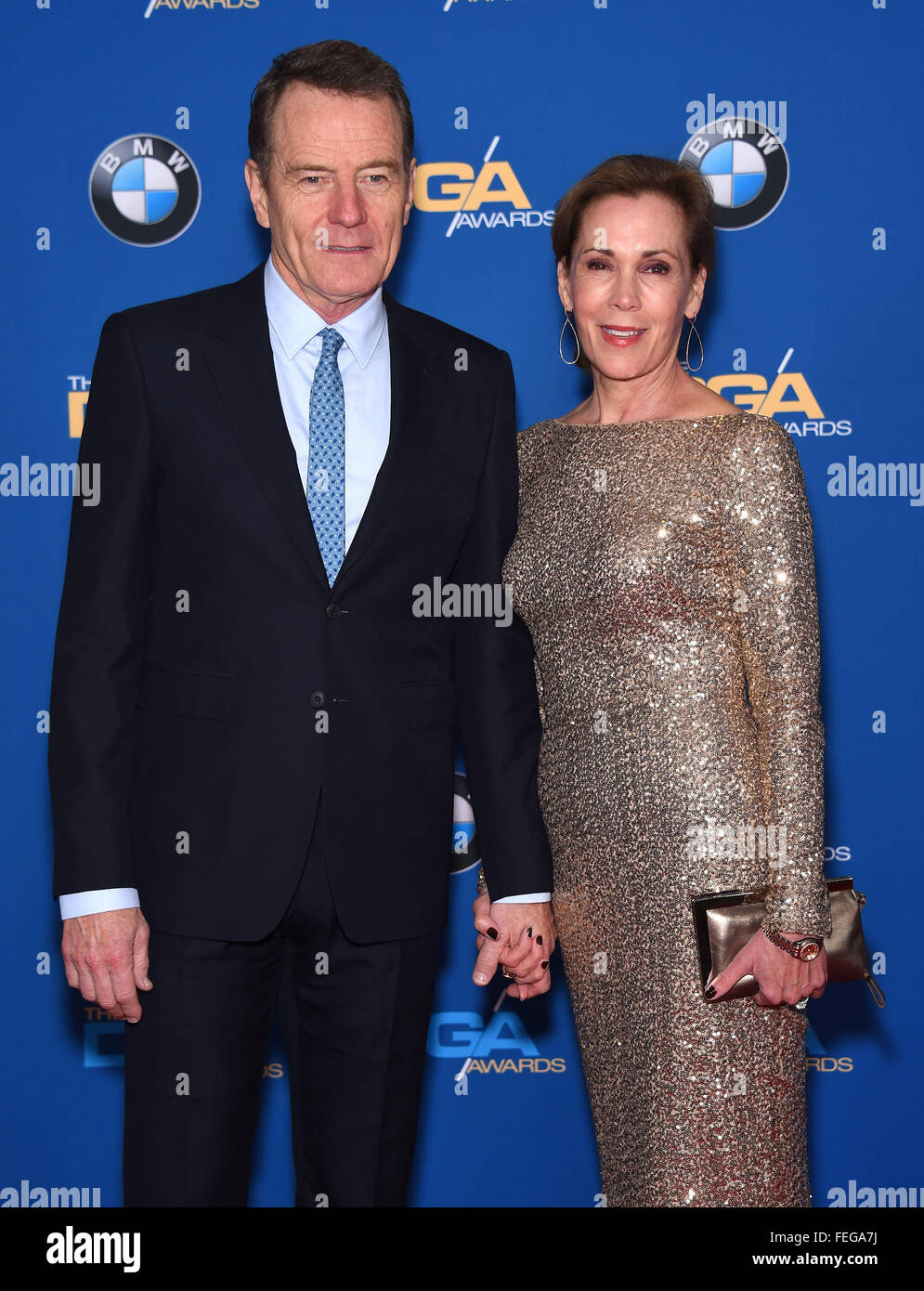 Century City, California, USA. 6th Feb, 2016. Bryan Cranston & Robin ...