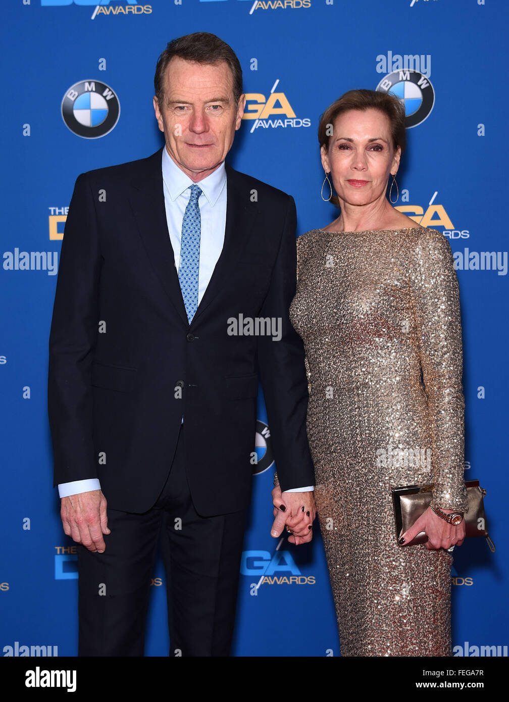 Century City, California, USA. 6th Feb, 2016. Bryan Cranston & Robin ...