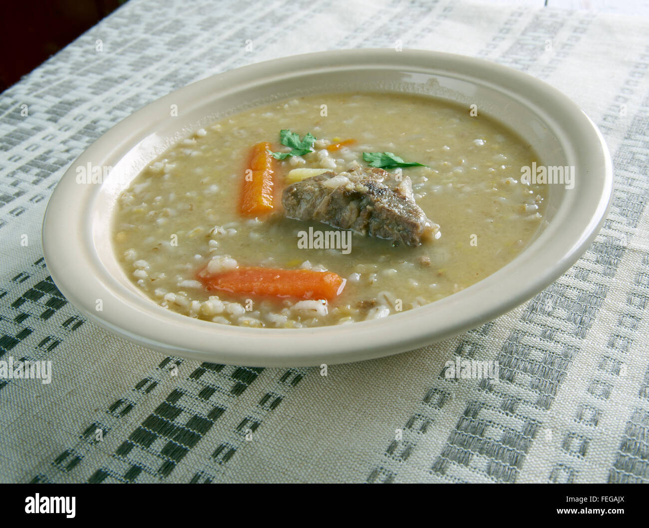 Rumford Soup - peas, barley soup.common base for inexpensive military ...