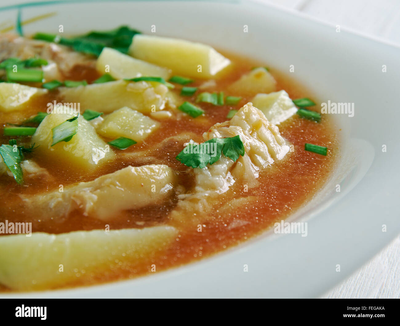 Aljotta - Maltese traditional fish soup Stock Photo - Alamy