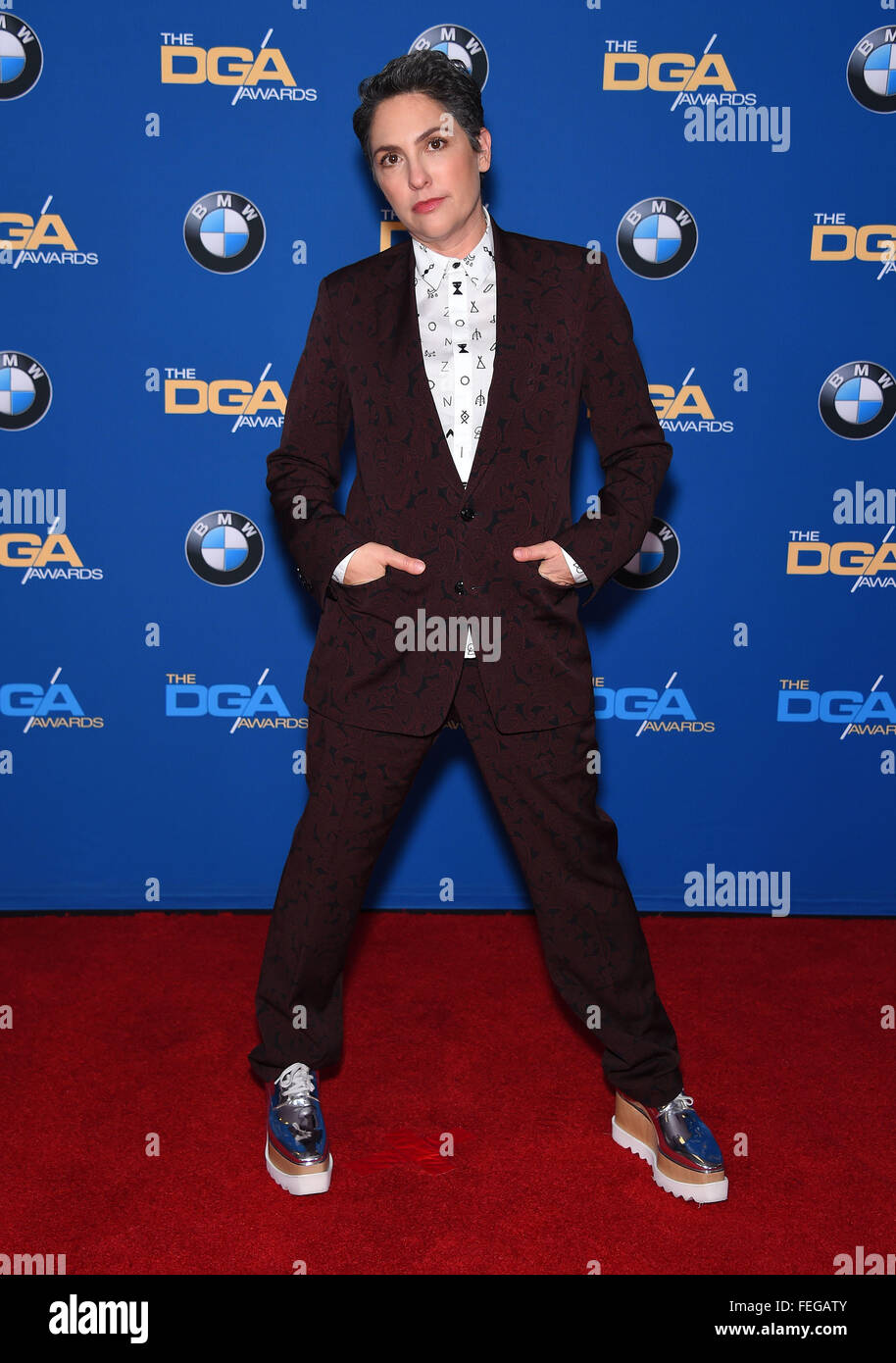Century City, California, USA. 6th Feb, 2016. Jill Soloway arrives for ...