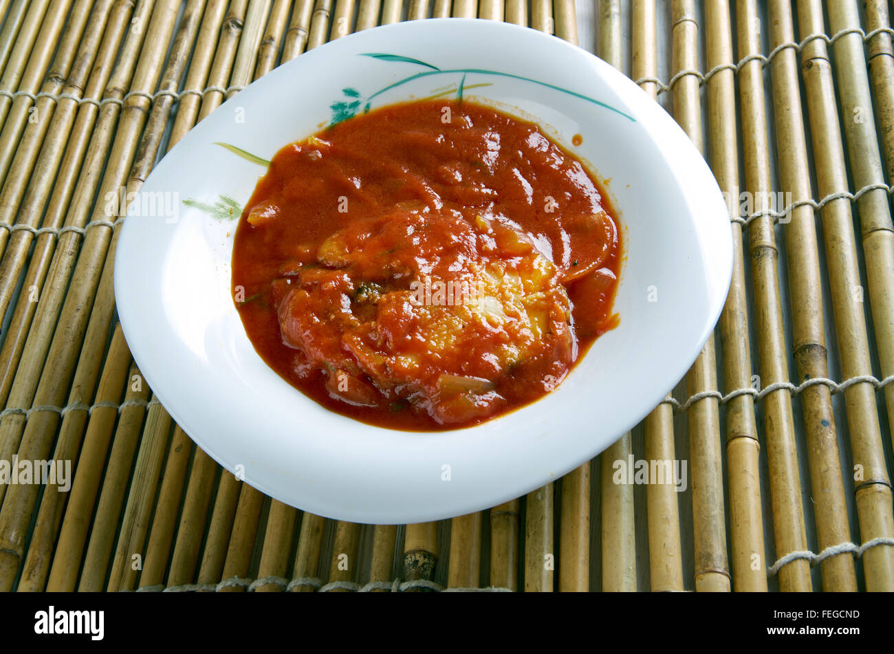 Mangalorean Bangude Masala - dish made of cooked mackerel fish in south ...