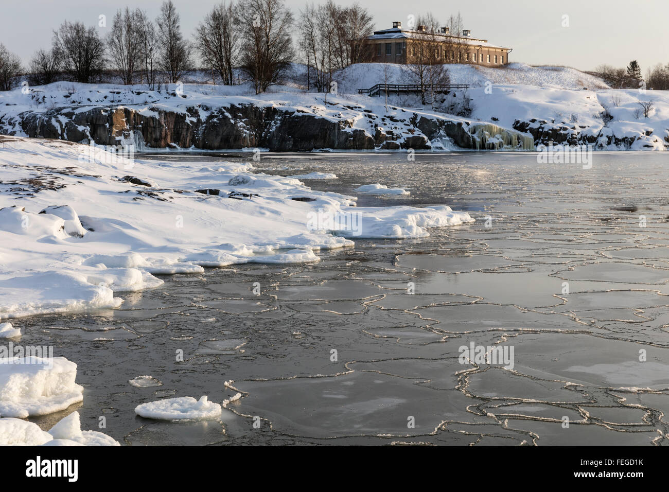 Winter at the seaside Stock Photo - Alamy