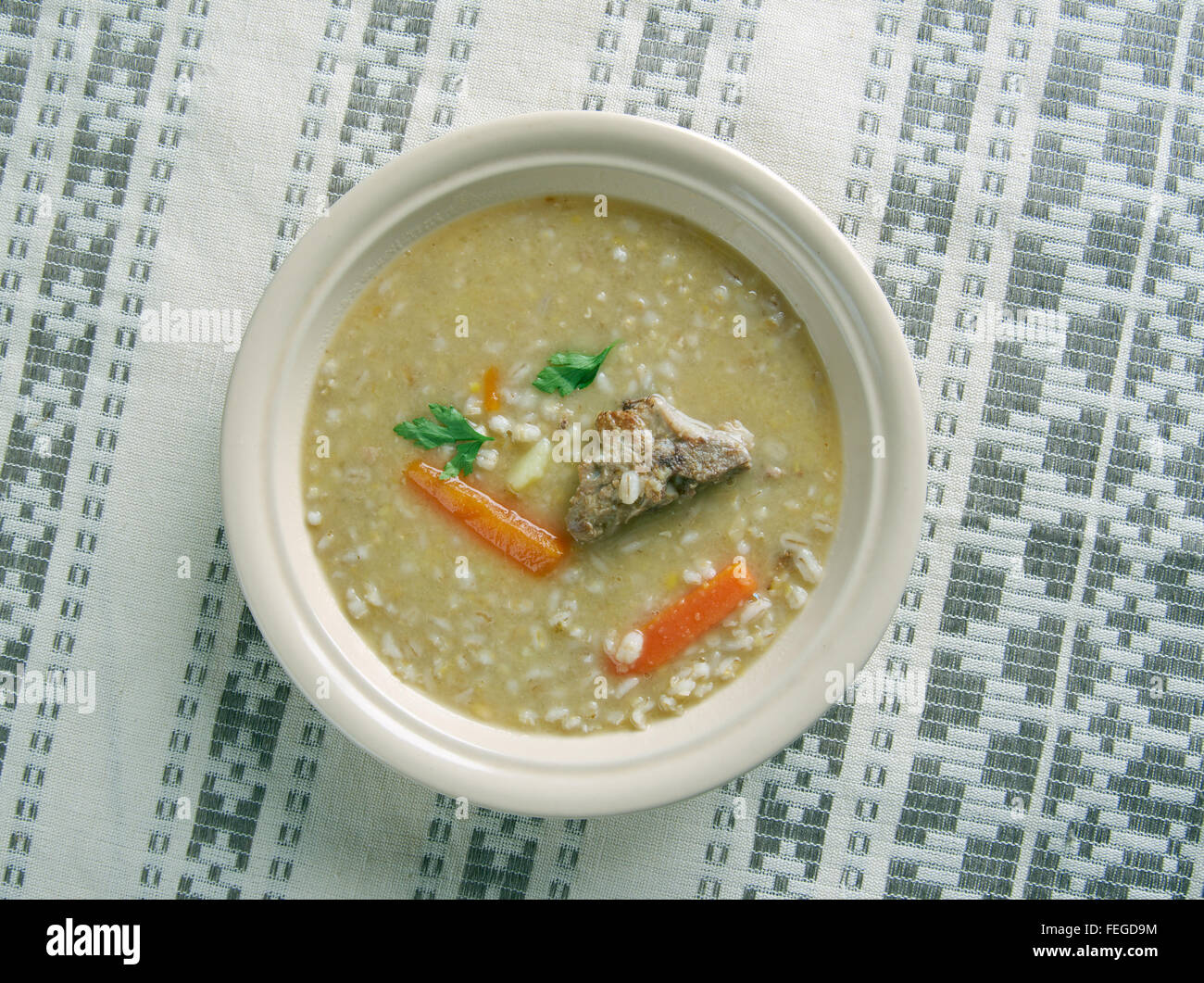 Rumford Soup - peas, barley soup.common base for inexpensive military ...