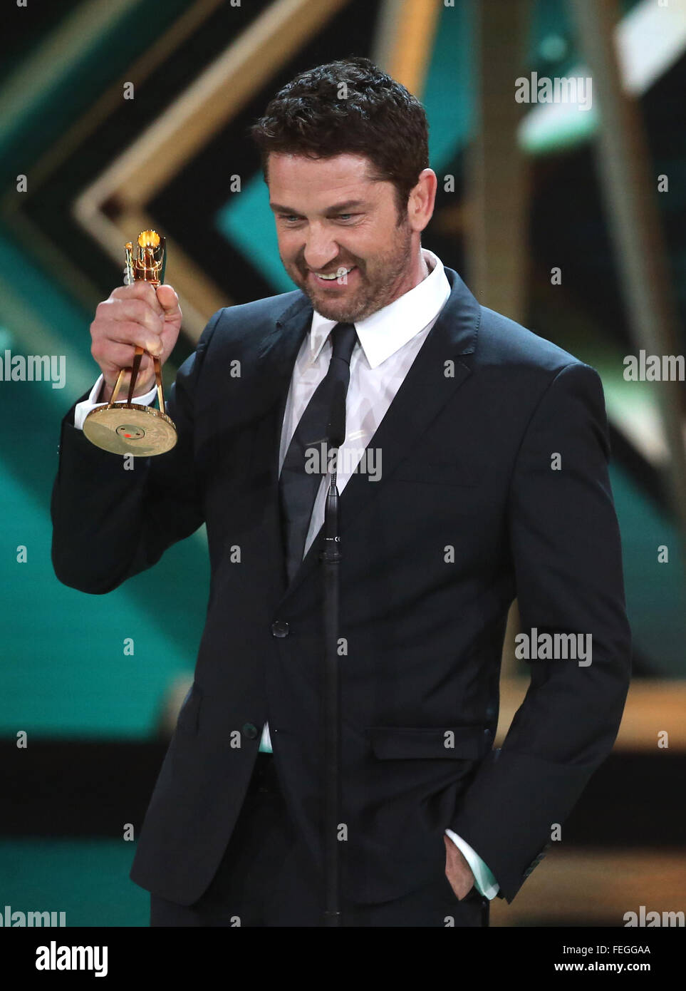 Gerald butler during hi-res stock photography and images - Alamy