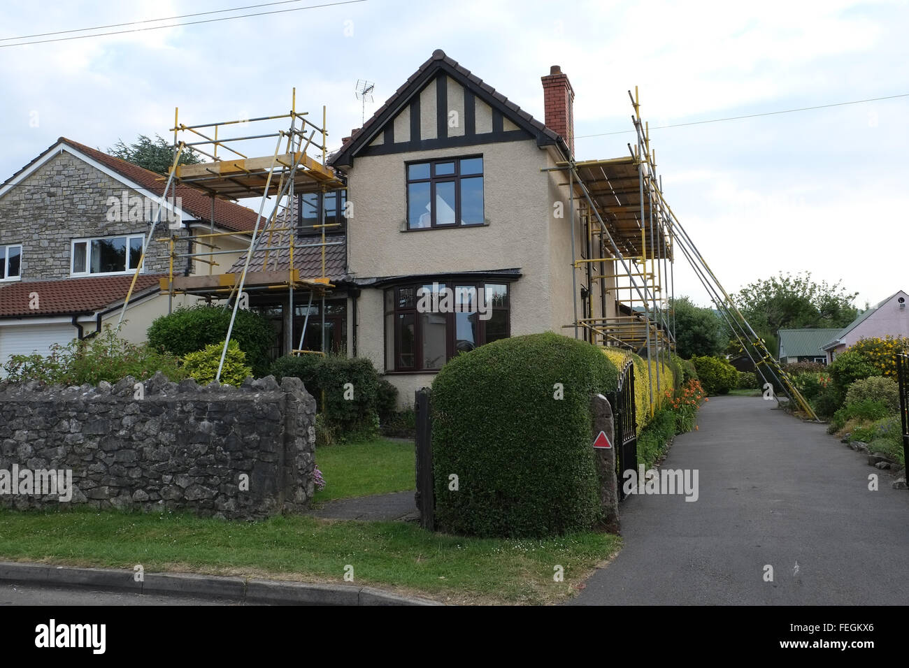 June 2014 - Typical British home from the middle of the last century ...