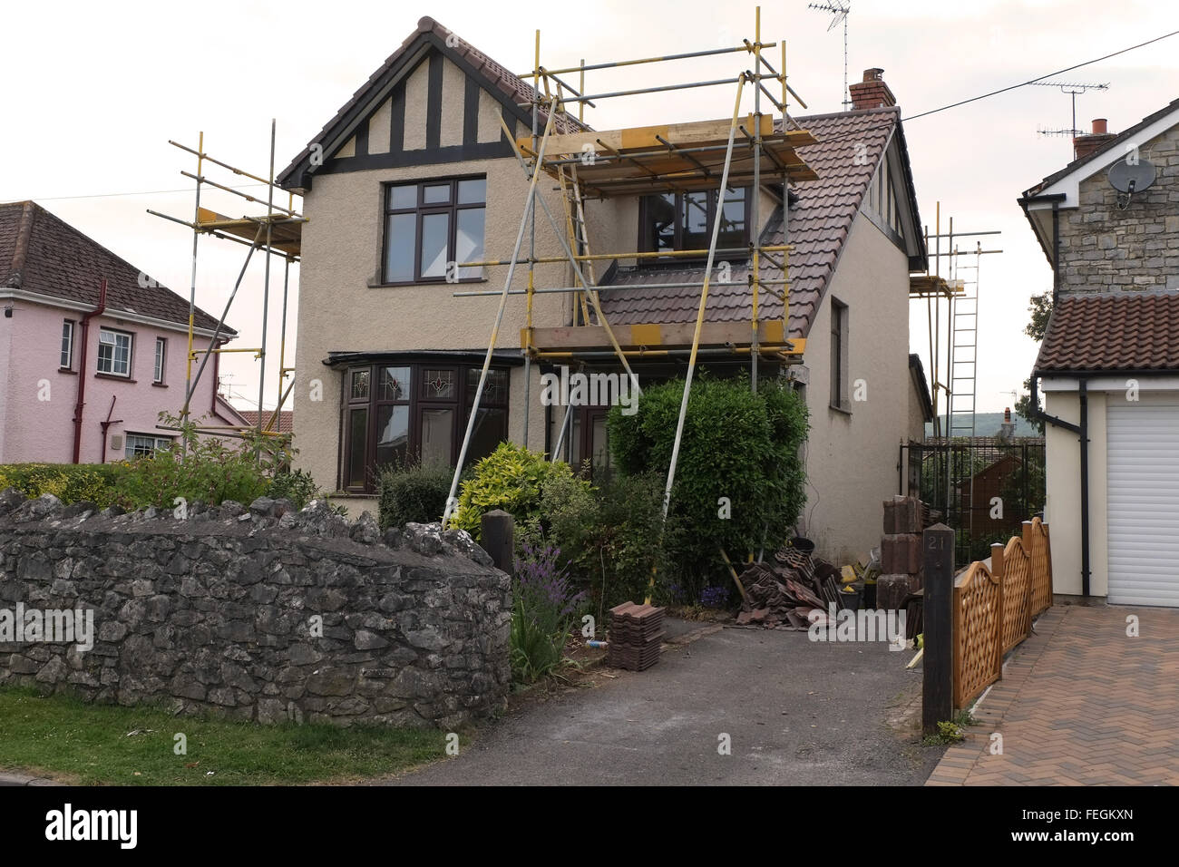 June 2014 - Typical British home from the middle of the last century ...