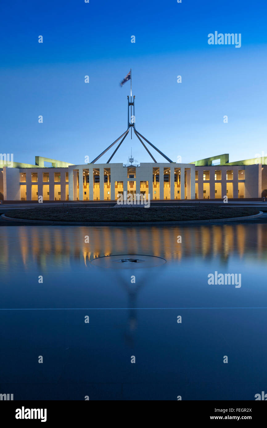 Public entrance to Parliament House Canberra ACT Australia Stock Photo - Alamy