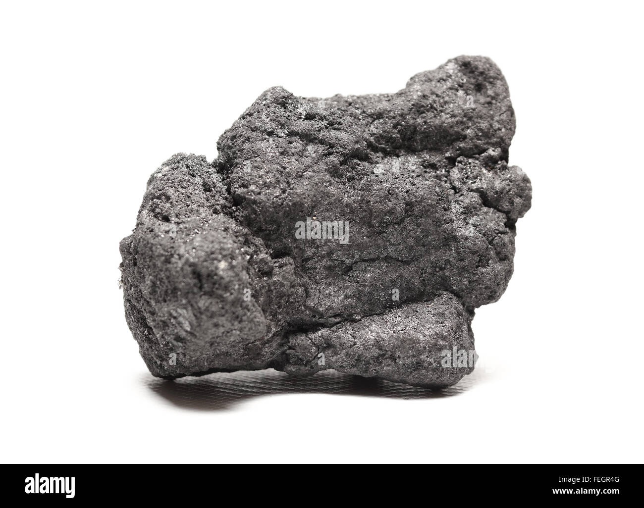 Raw coke. Isolated on a white background Stock Photo - Alamy