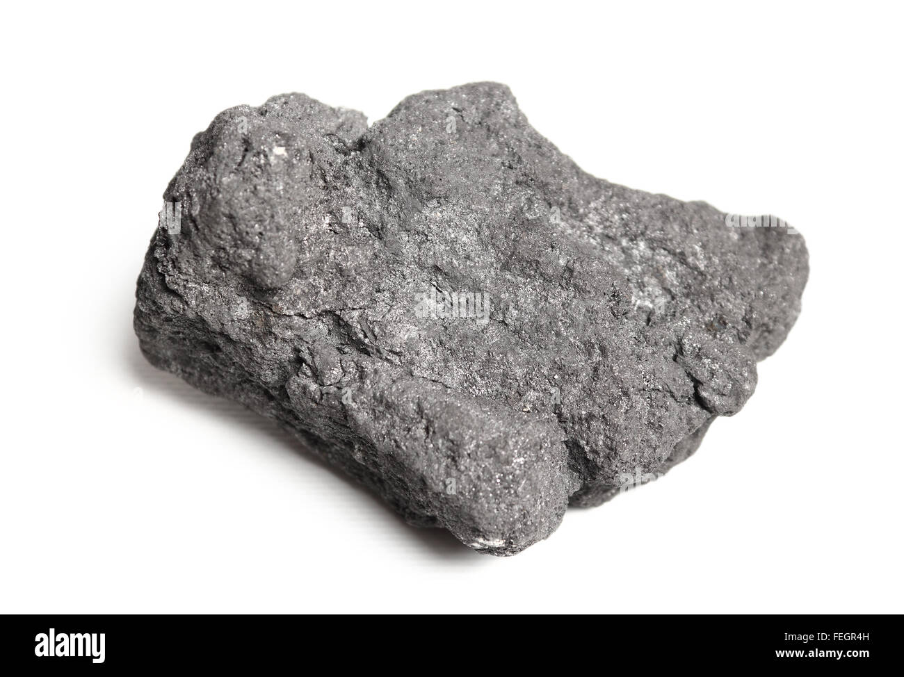 Raw coke. Isolated on a white background Stock Photo - Alamy