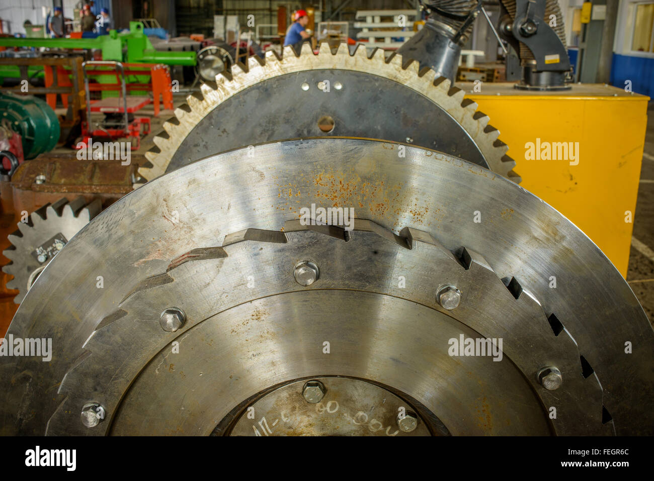 Obsolete Industry Machine Stock Photo - Alamy