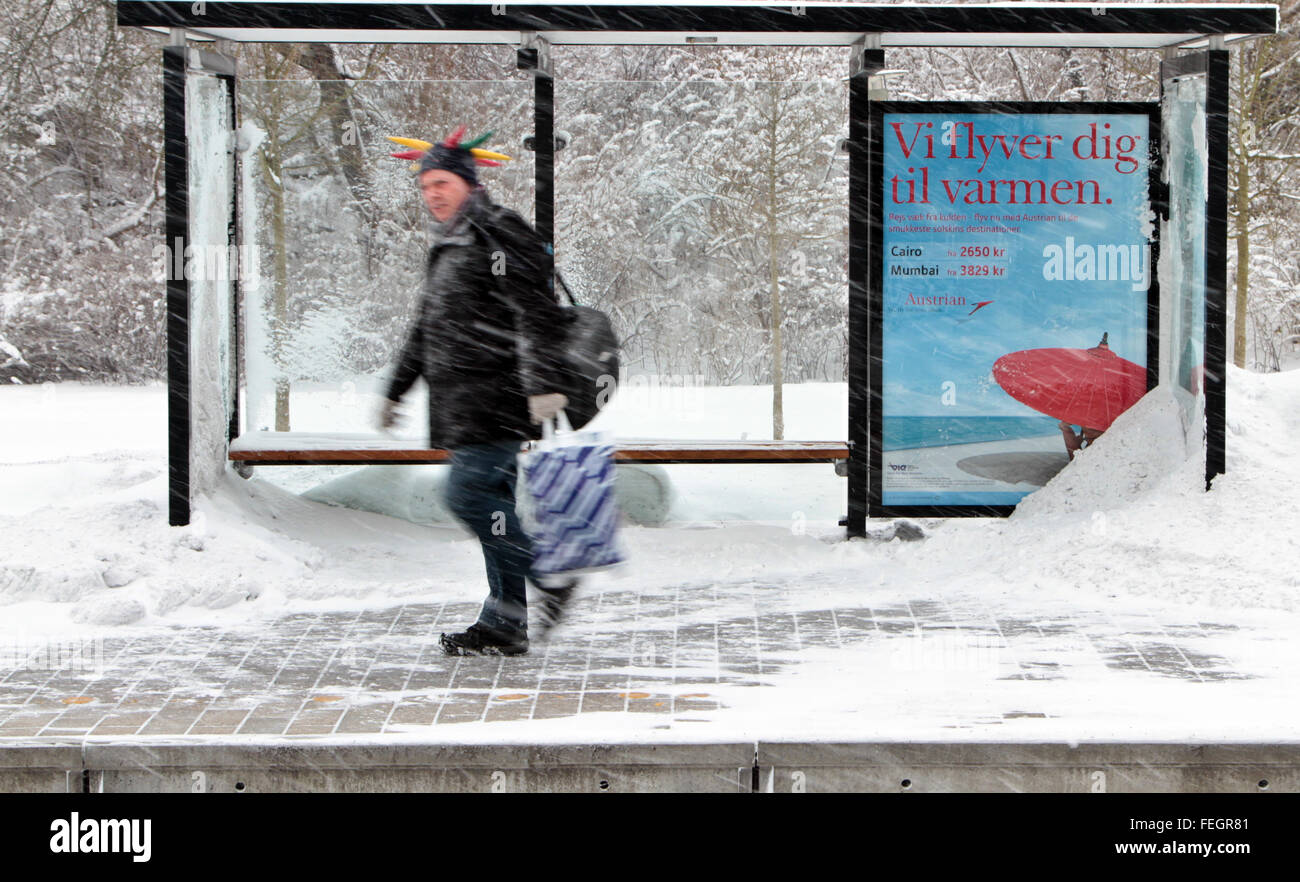 Cold danish denmark winter snow hi-res stock photography and images - Alamy