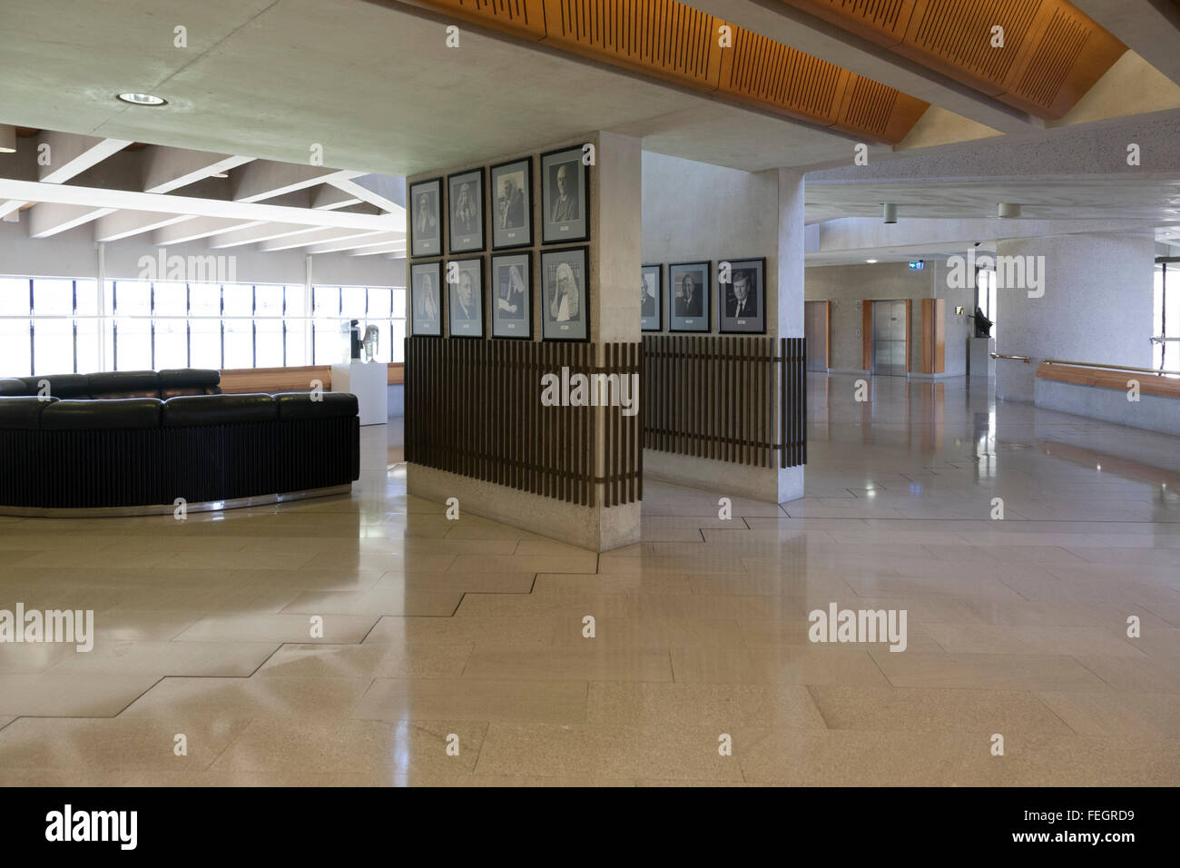 Interior of the High Court of Australia Canberra ACT Australia Stock ...