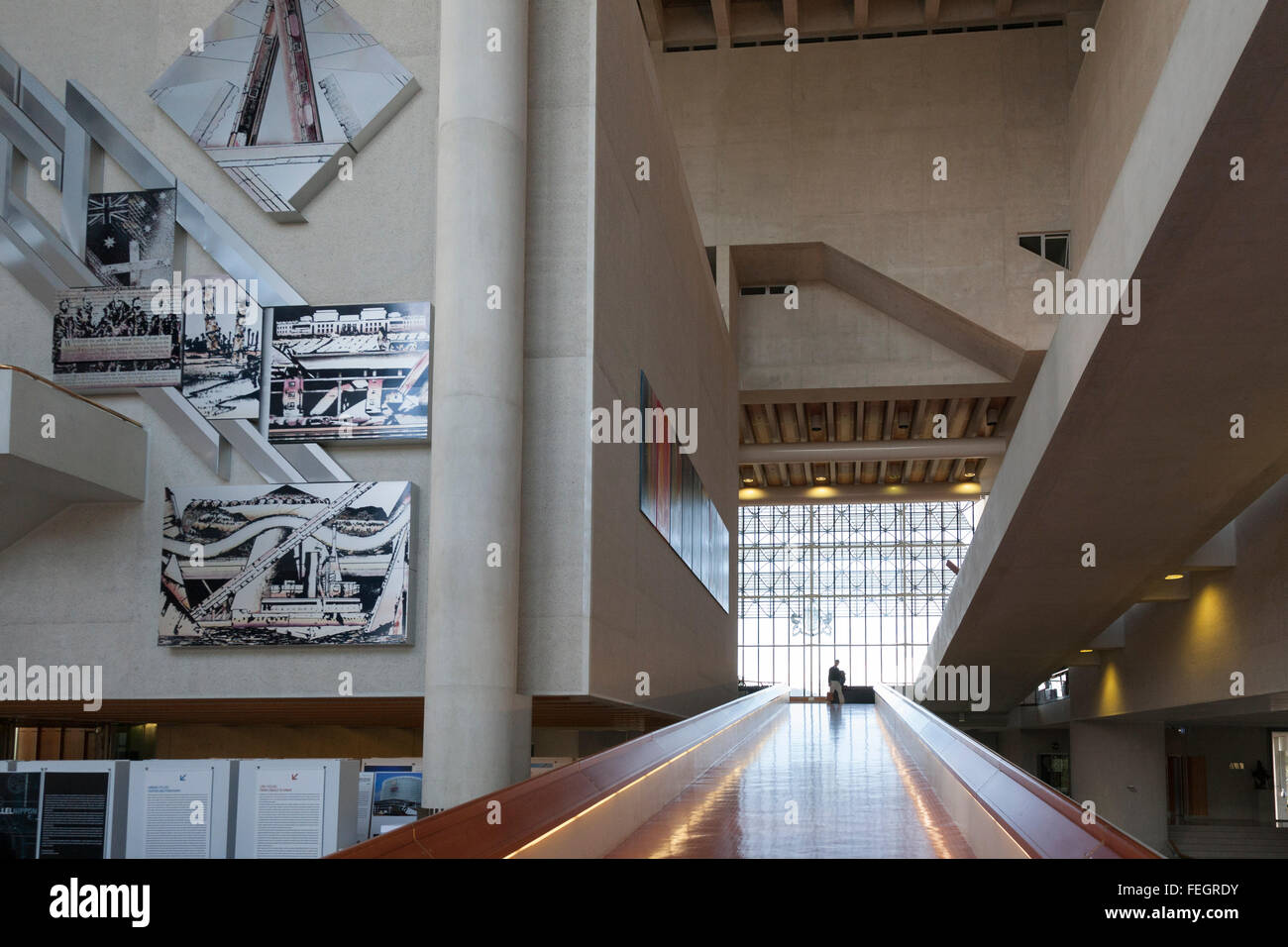 Interior of the High Court of Australia Canberra ACT Australia Stock ...