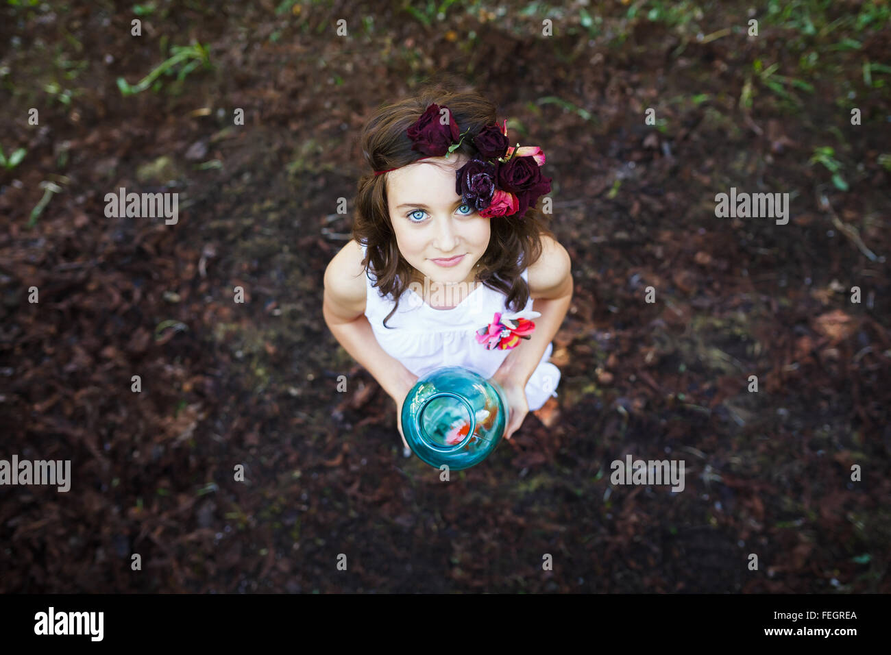 Fish face girl hi-res stock photography and images - Alamy