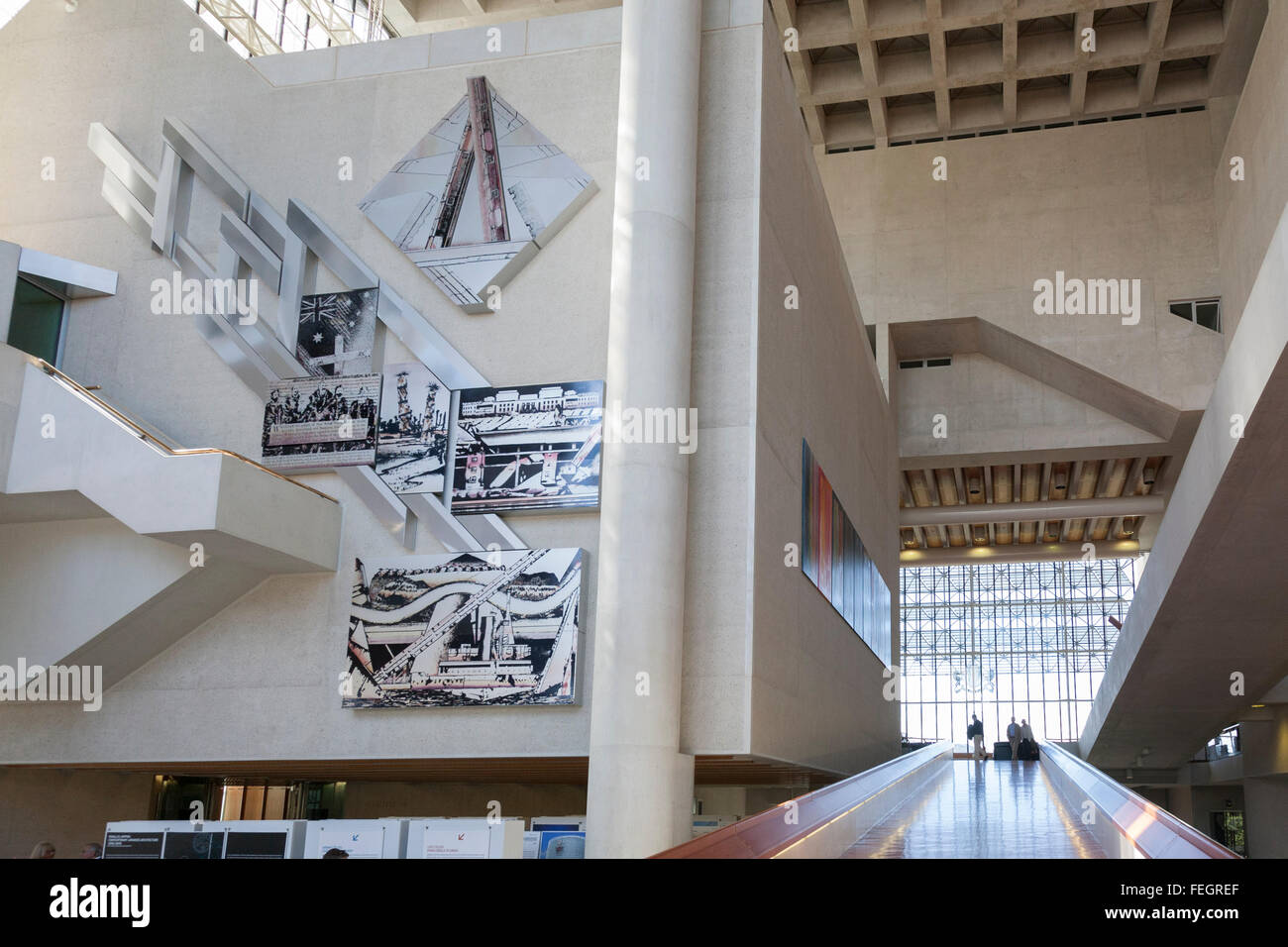 Interior of the High Court of Australia Canberra ACT Australia Stock ...