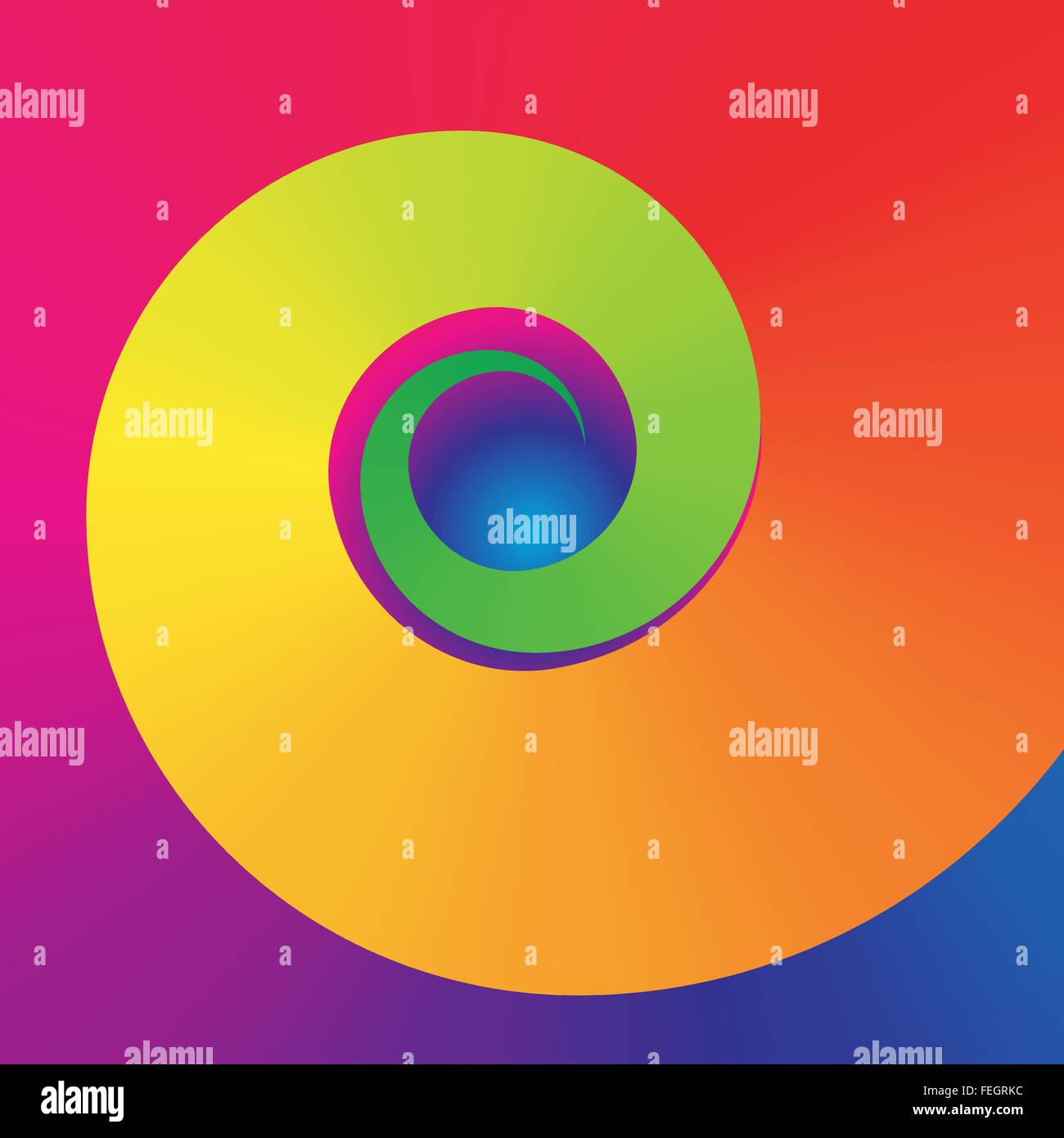 Colorful swirl shape Stock Vector Image & Art - Alamy