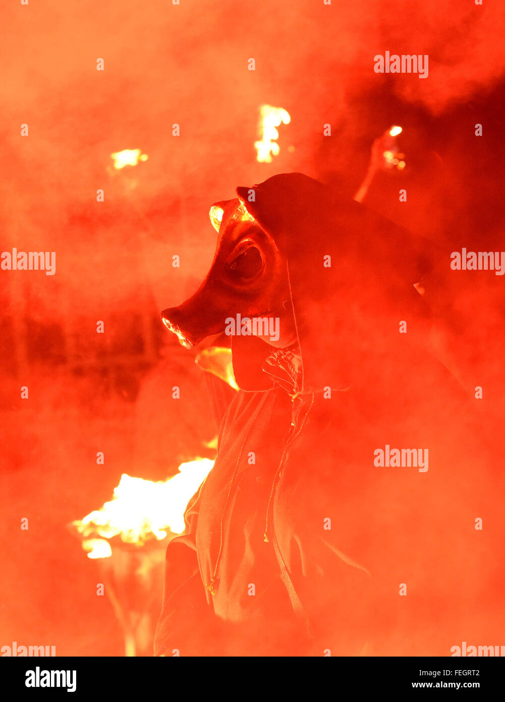 Marsden Imbolc Fire Festival. The festival celebrates the end of winter ...