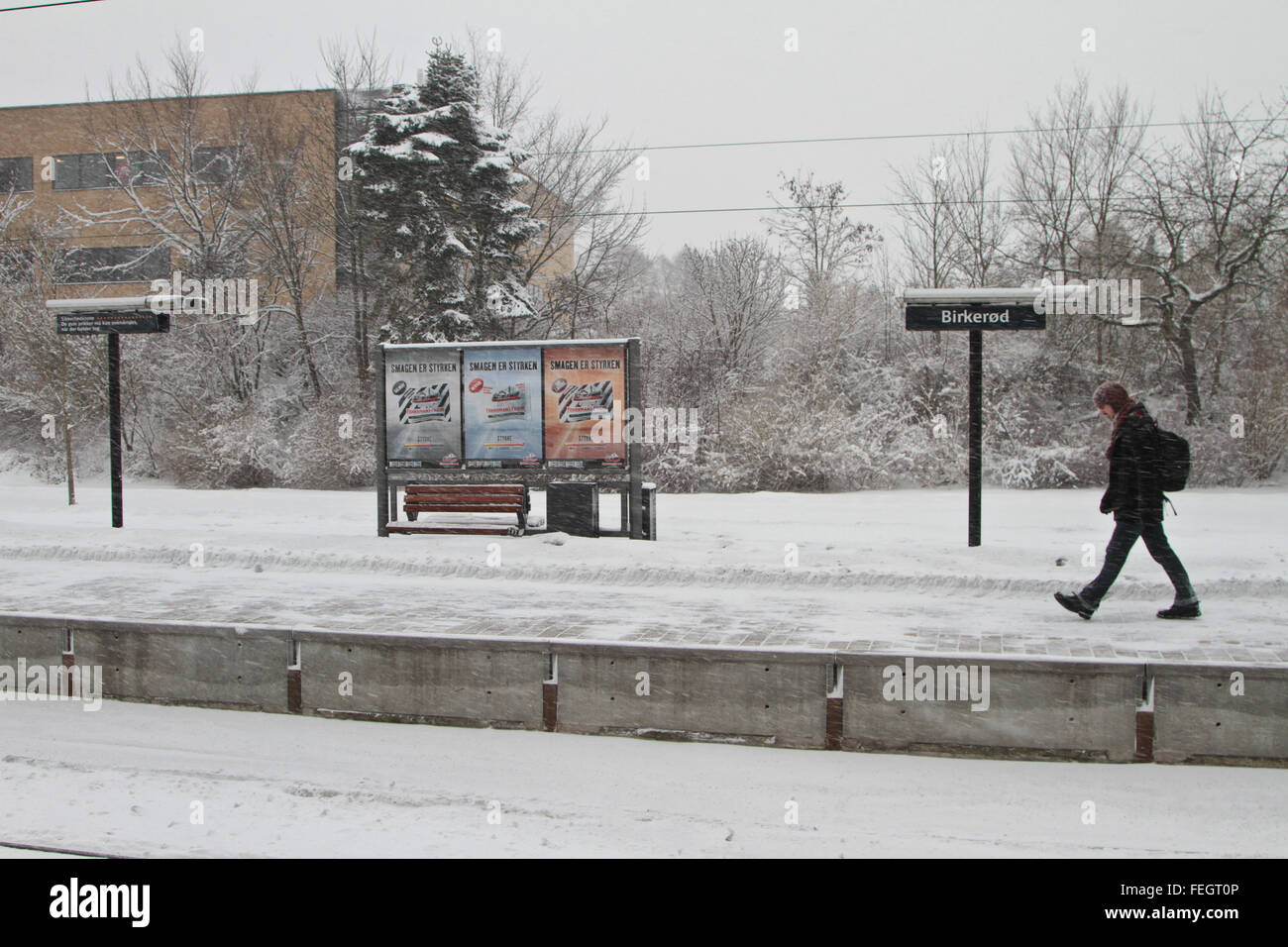 Cold danish denmark winter snow hi-res stock photography and images - Alamy
