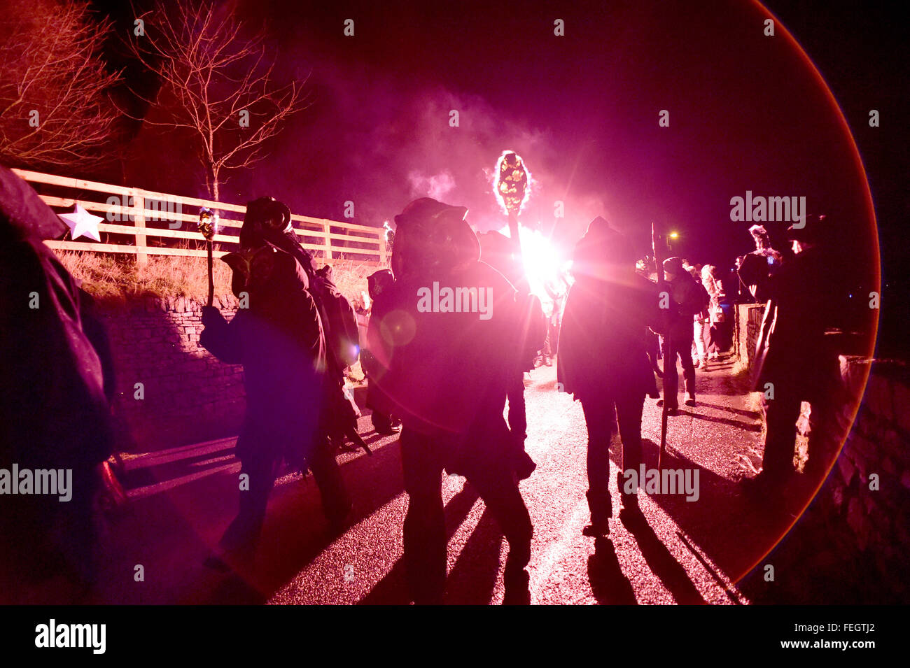 Marsden Imbolc Fire Festival. The festival celebrates the end of winter ...