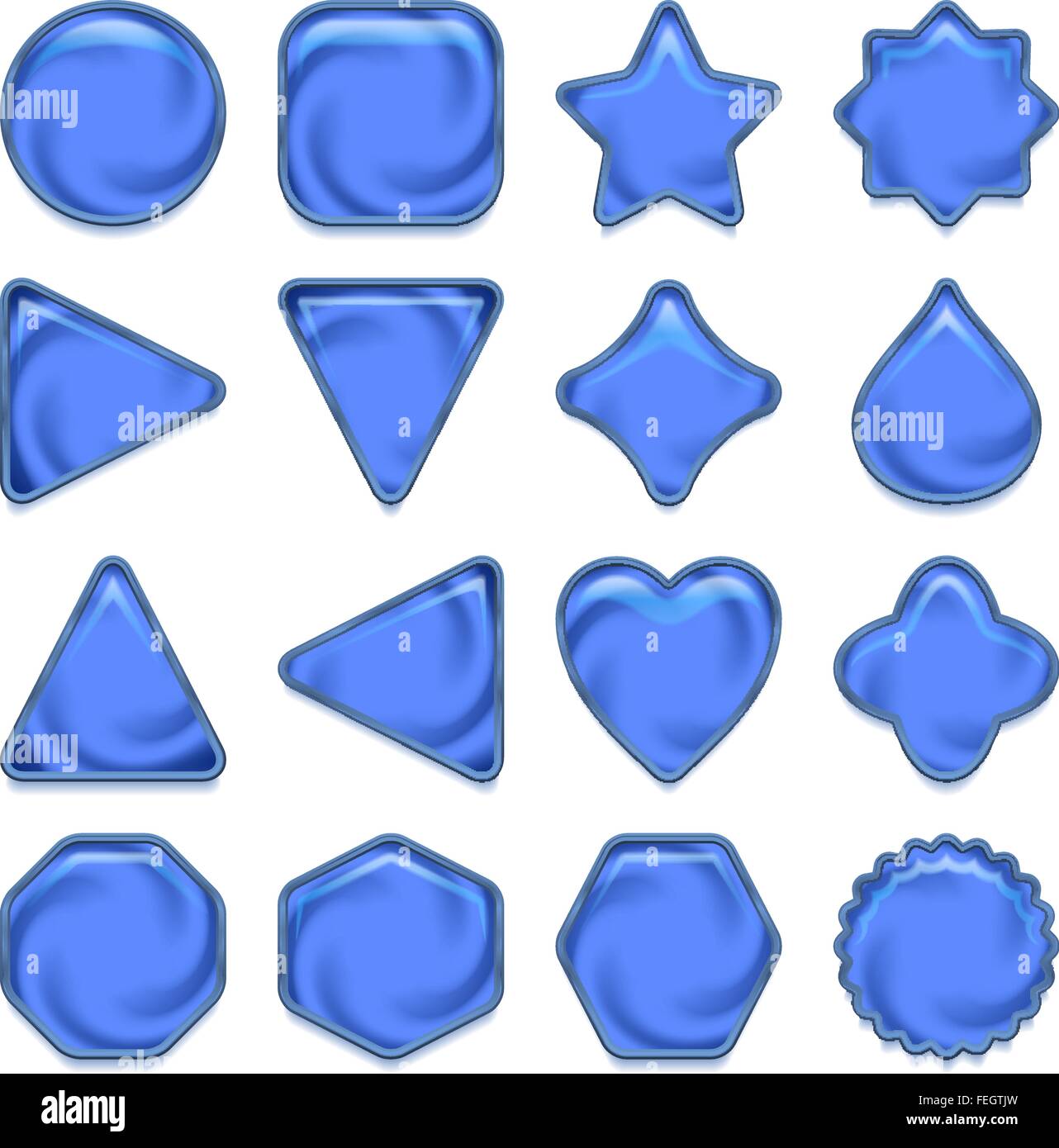 Blue glass buttons set Stock Vector Image & Art - Alamy Blue glass buttons set Stock Vector Image & Art - Alamy