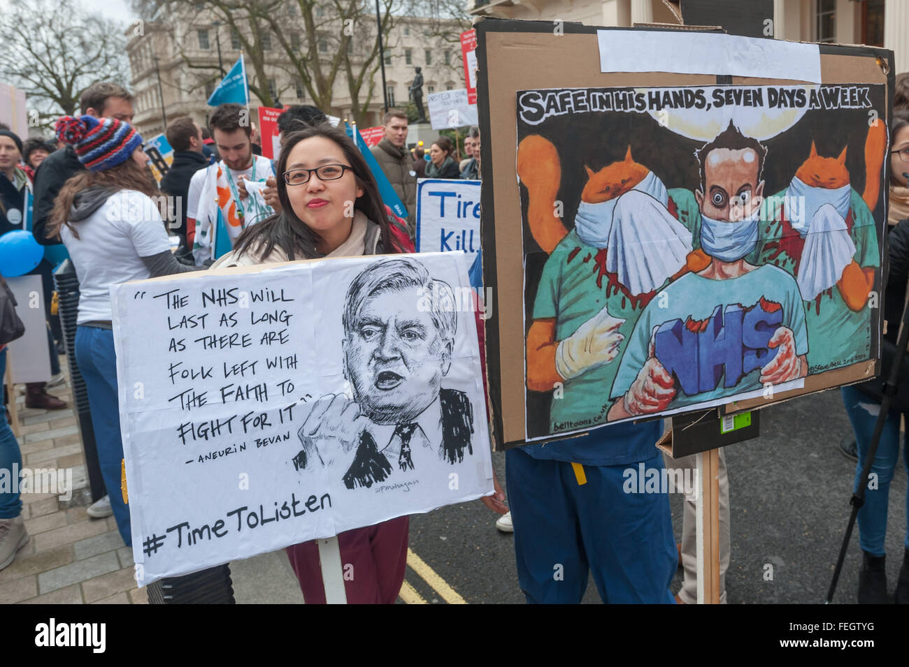 Nye bevan cartoon hi-res stock photography and images - Alamy