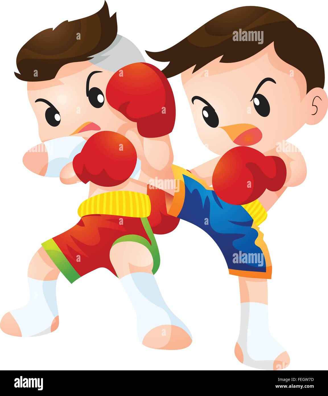Thailand boxing gym Stock Vector Images - Alamy