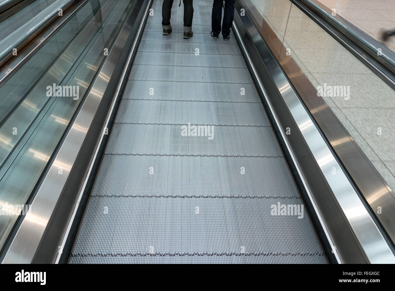 Automatic escalators are commonly used in various places and buildings ...