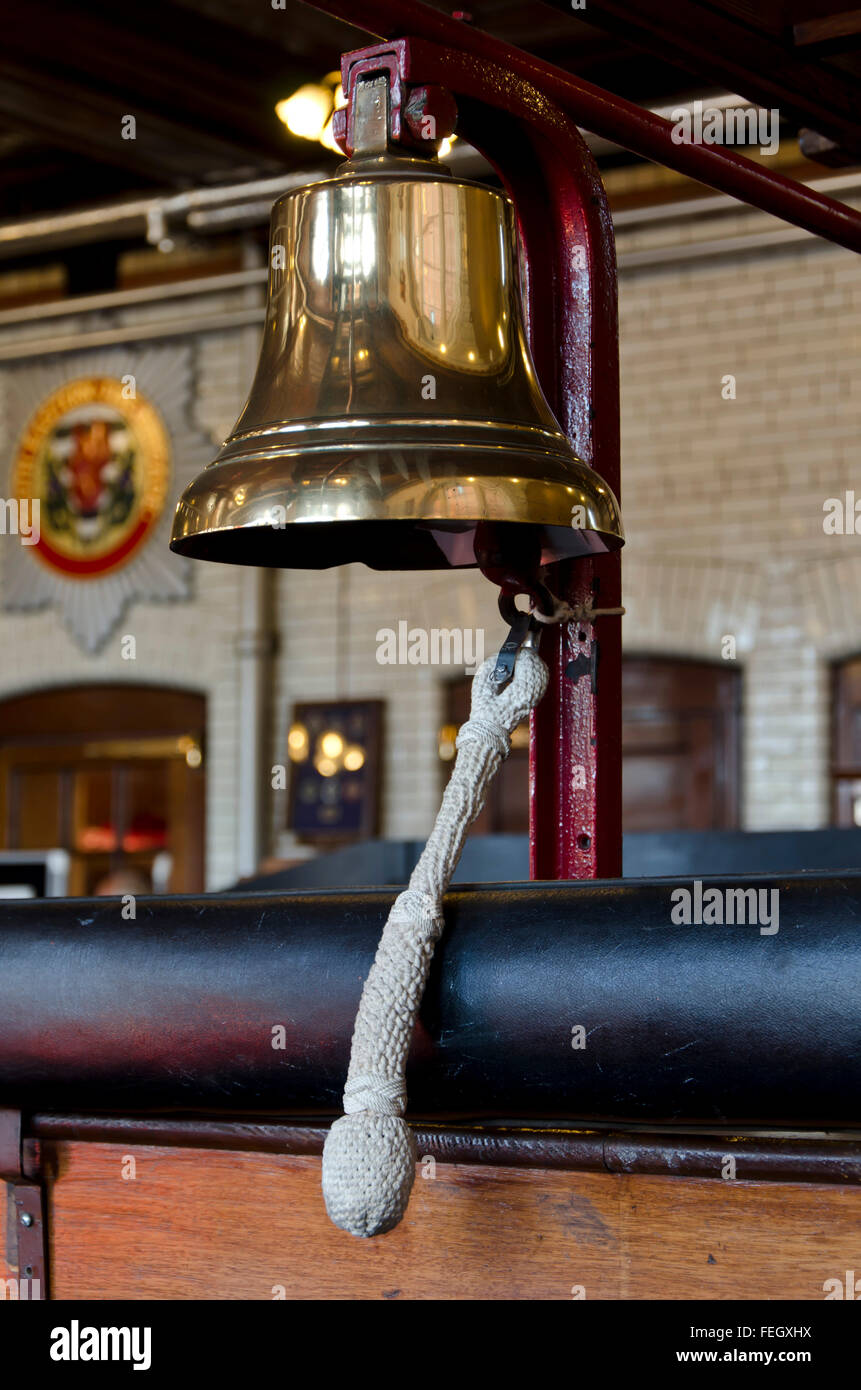 Fire bell brass bell hi-res stock photography and images - Alamy