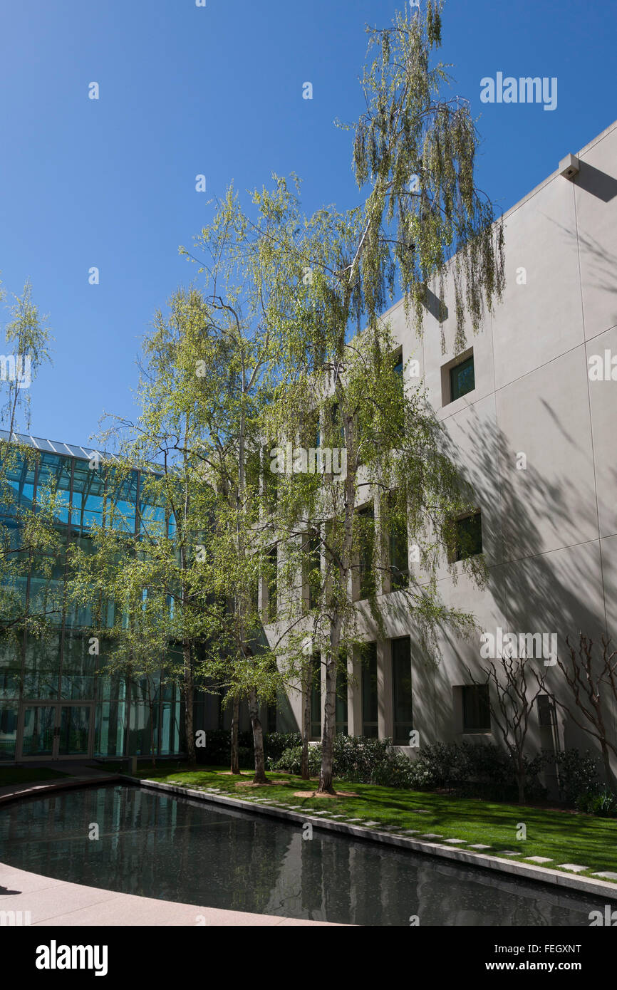 House of Representives Courtyard Garden Canberra ACT Australia Stock ...