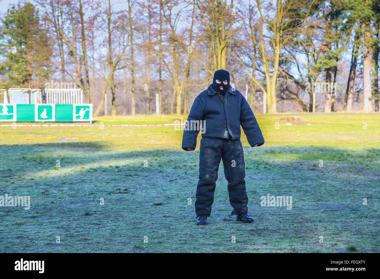 Man in protective suit Stock Photo - Alamy