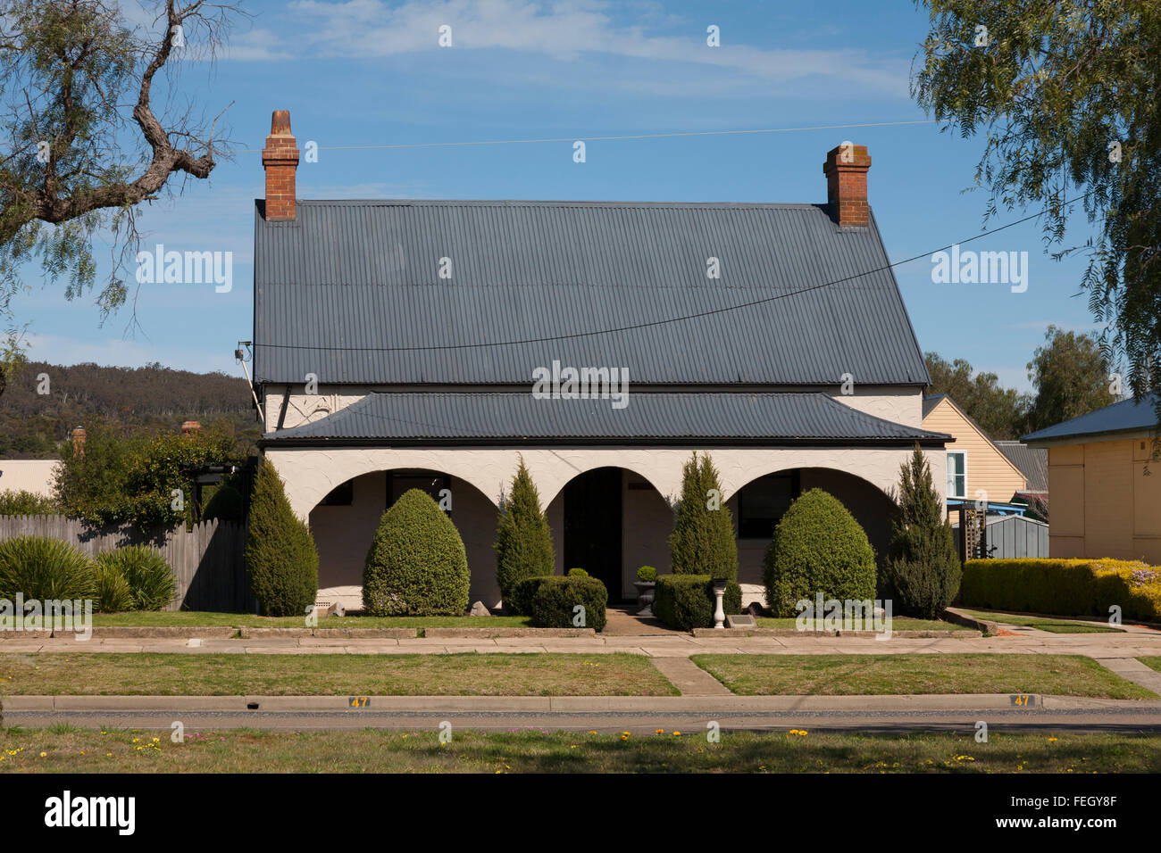 Historic House on the Grafton Street Heritage Walk in Goulburn NSW ...