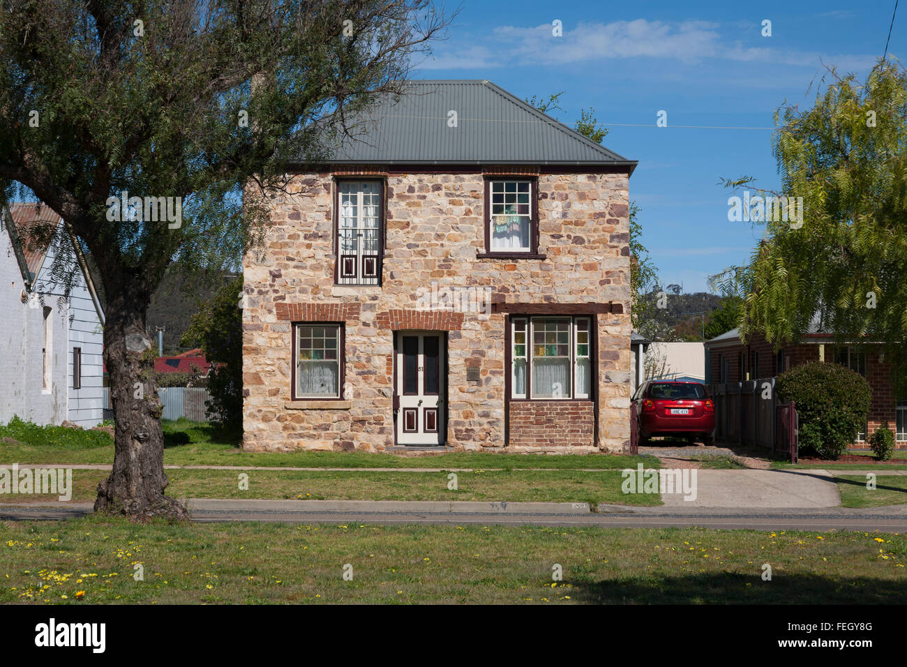Historic masonry built house at 69 Grafton Street, Goulburn, New South ...