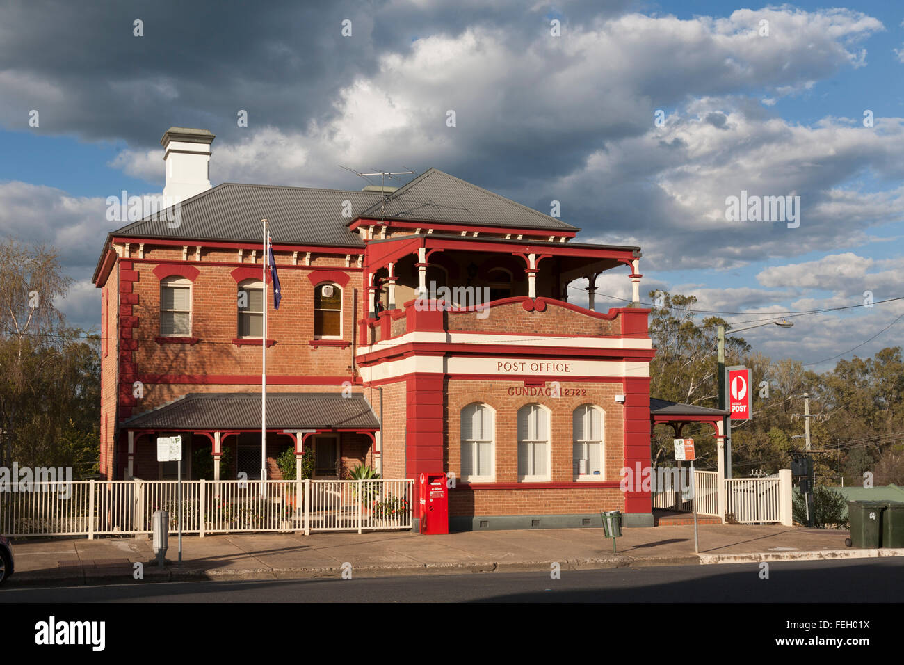 Historic Gundagai Post Office Gundagai New South Wales Australia Stock ...