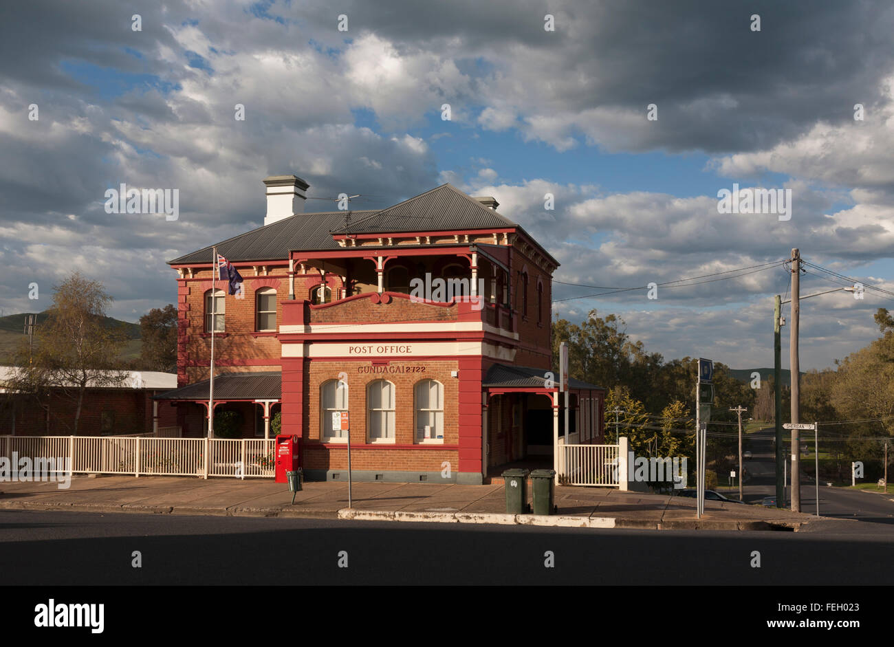 Historic Gundagai Post Office Gundagai New South Wales Australia Stock ...