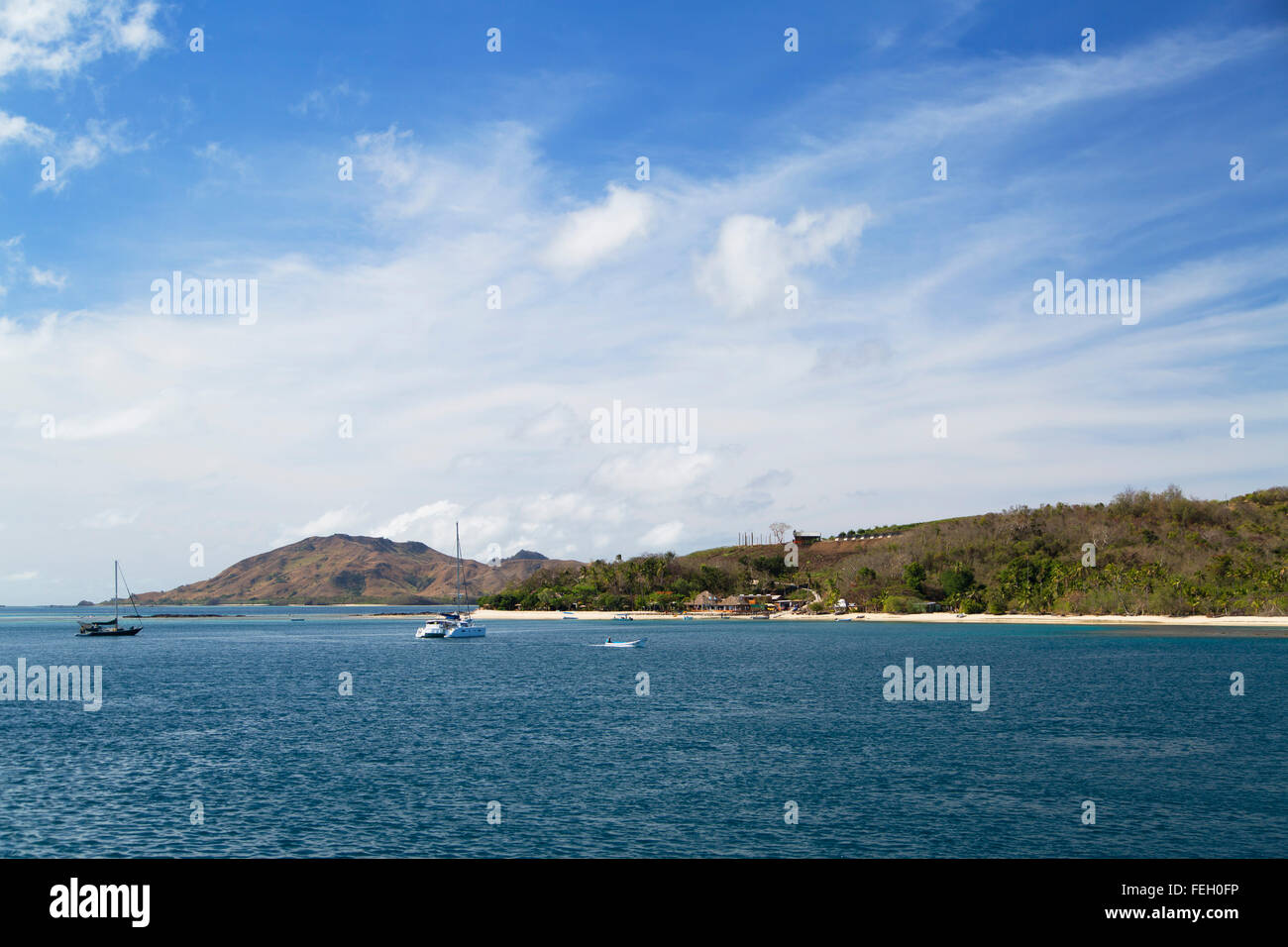 Nanuya Lailai Island, Blue Lagoon, Yasawa Islands, Fiji Stock Photo - Alamy