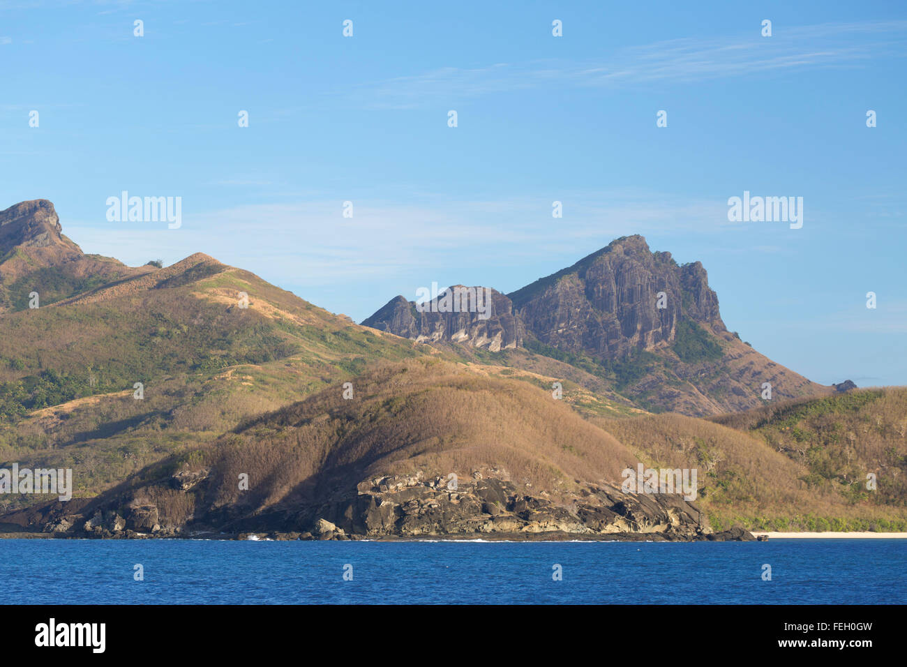 Waya Island, Yasawa Islands, Fiji Stock Photo - Alamy
